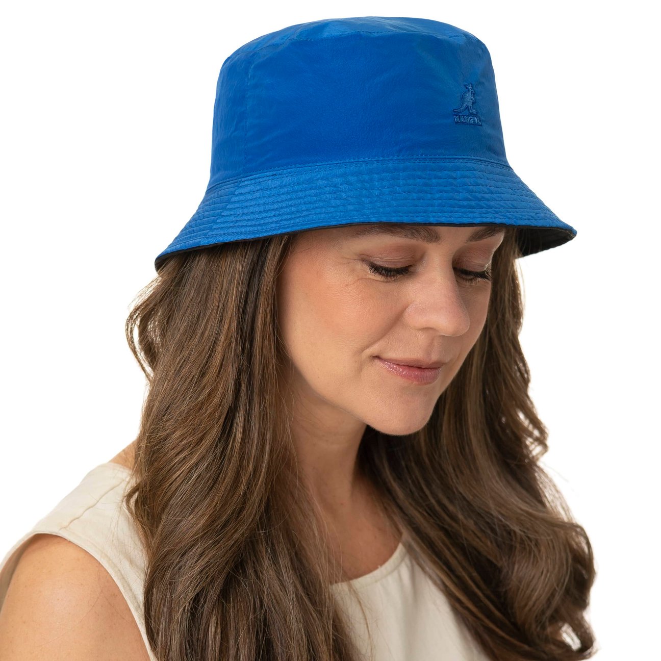 Pucker Check Bucket Reversible Hat by Kangol - £38.95