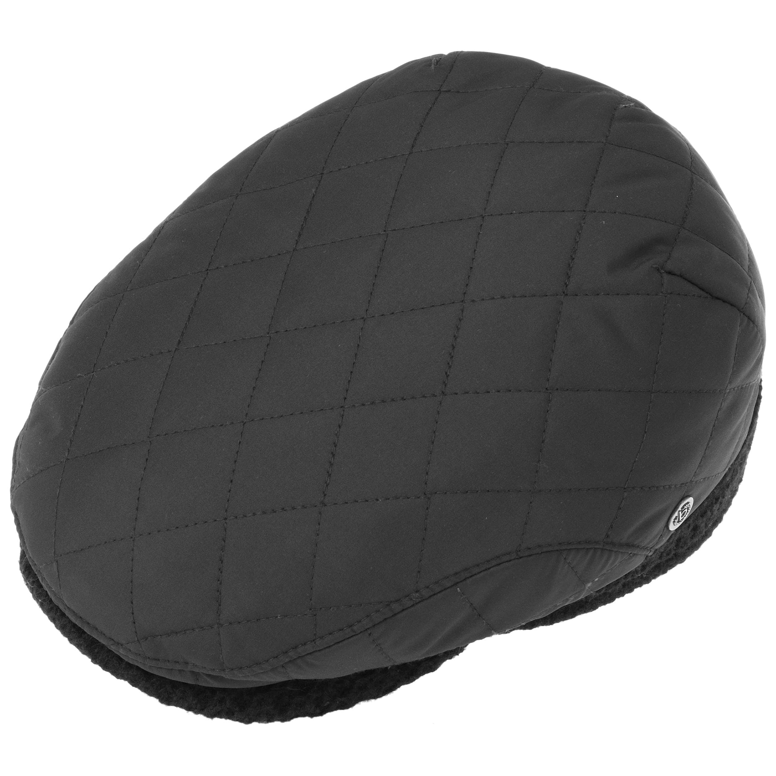 Quilted Flat Cap with Ear Flaps by bugatti - £44.95
