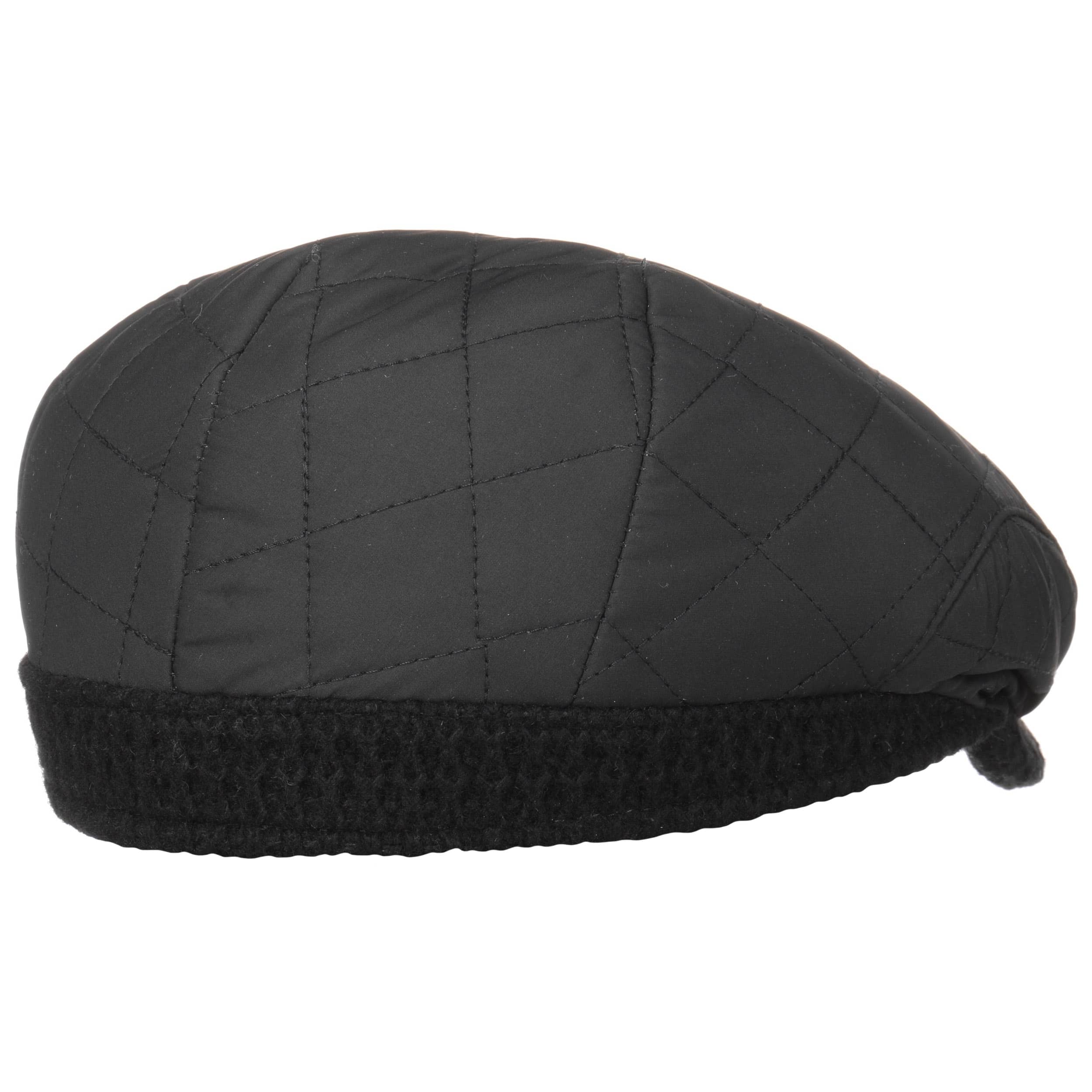 Quilted Flat Cap with Ear Flaps by bugatti - £43.95