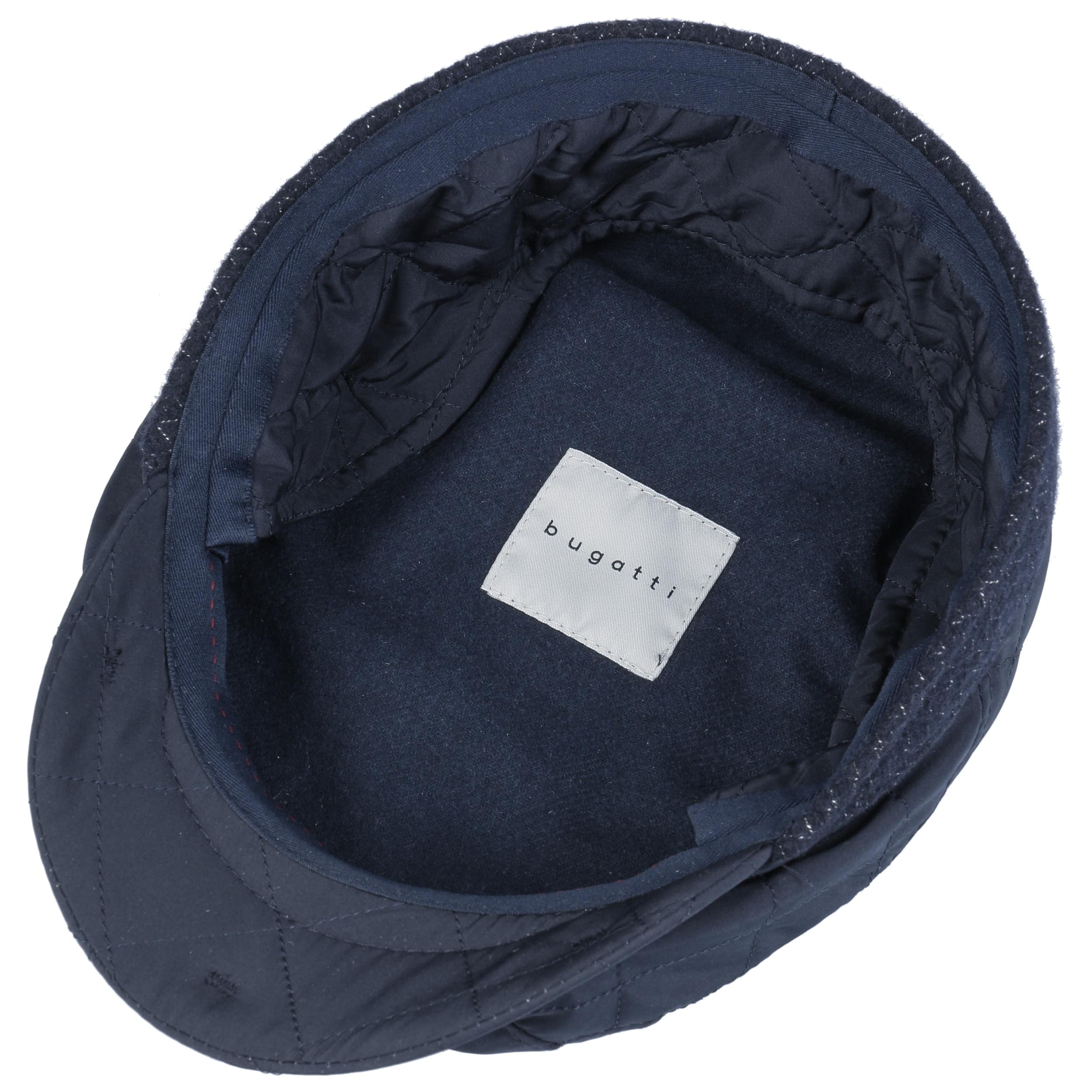 Quilted Flat Cap with Ear Flaps by bugatti - £44.95