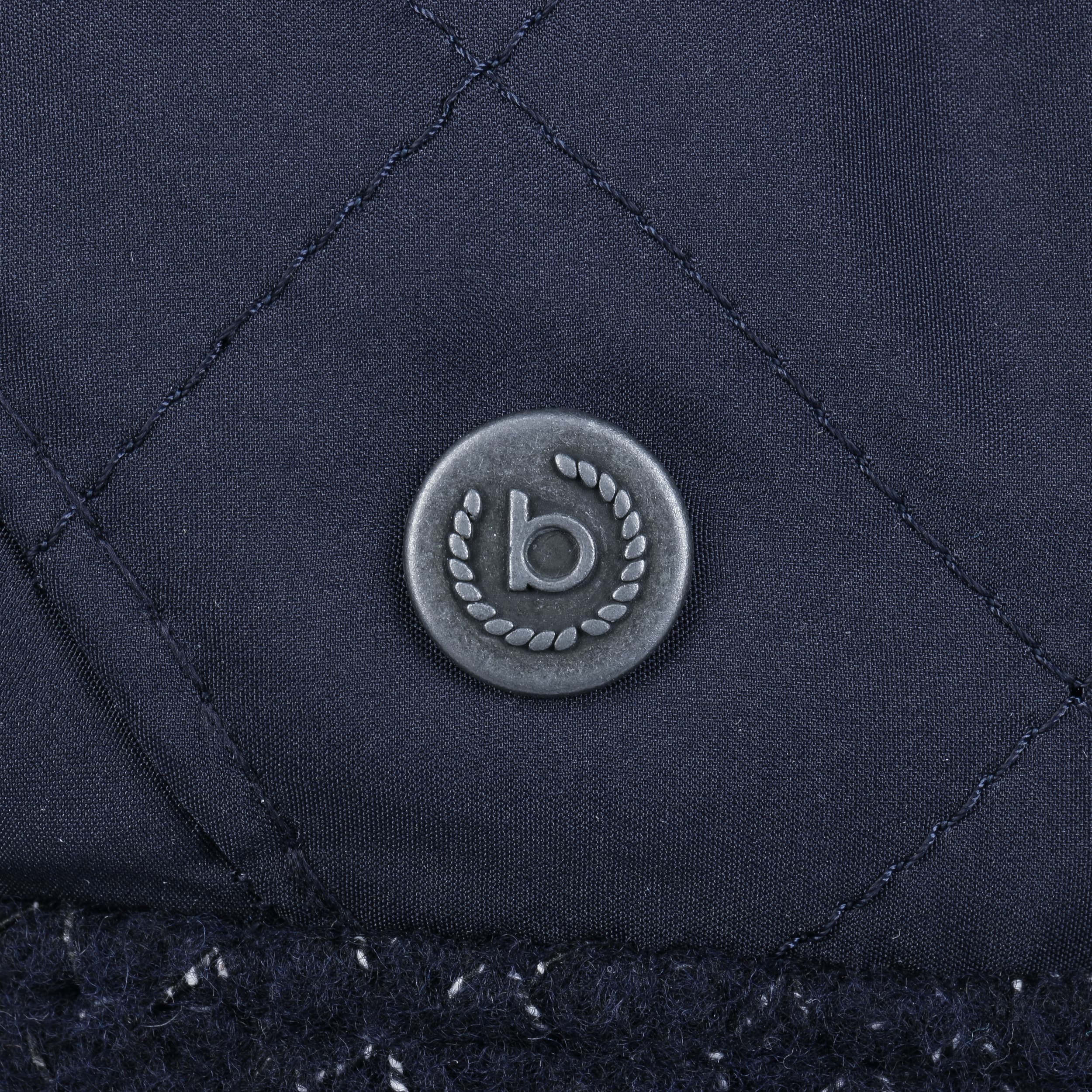 Quilted Flat Cap with Ear Flaps by bugatti - £44.95