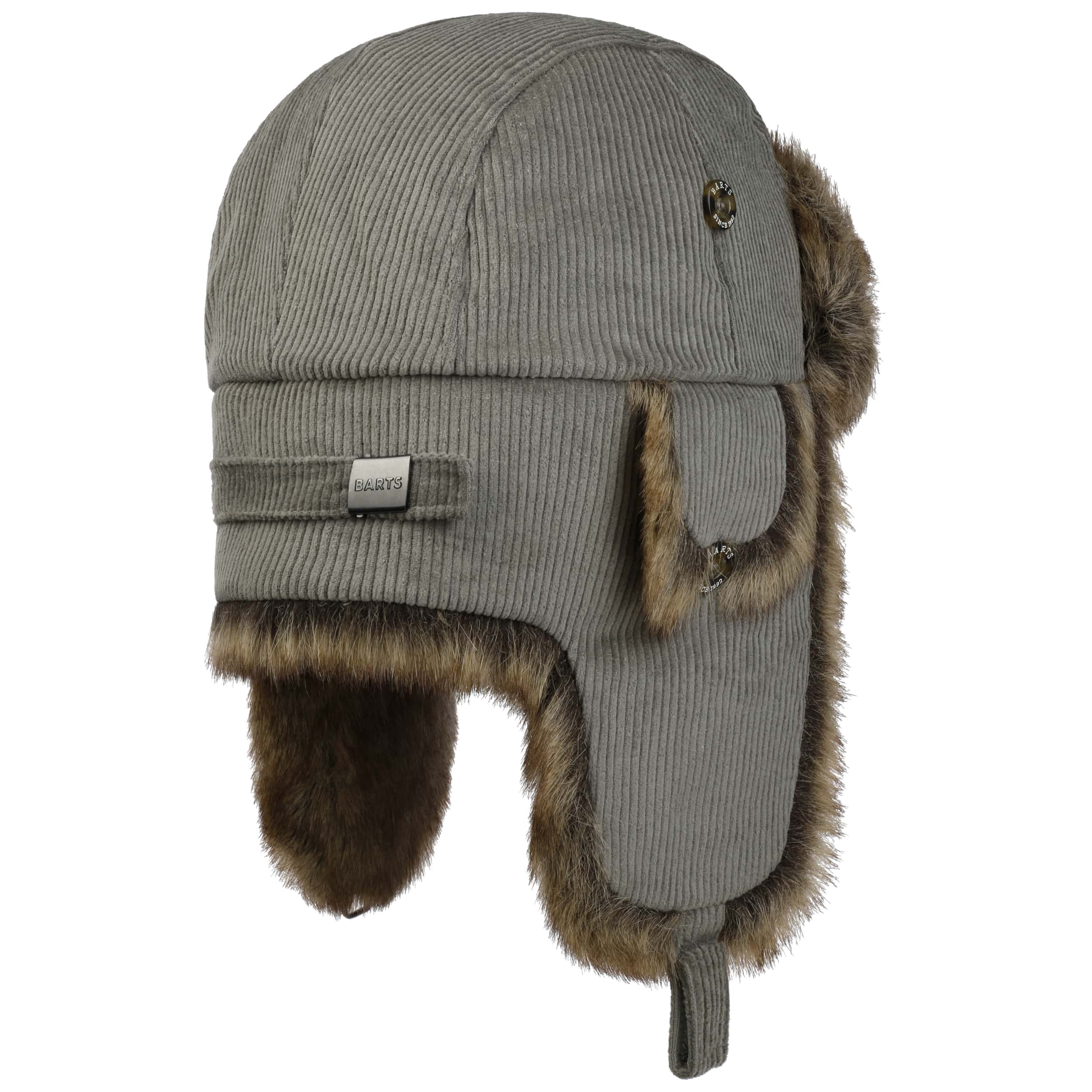 Rip Bomber Corduroy Trapper Hat by Barts - £49.10