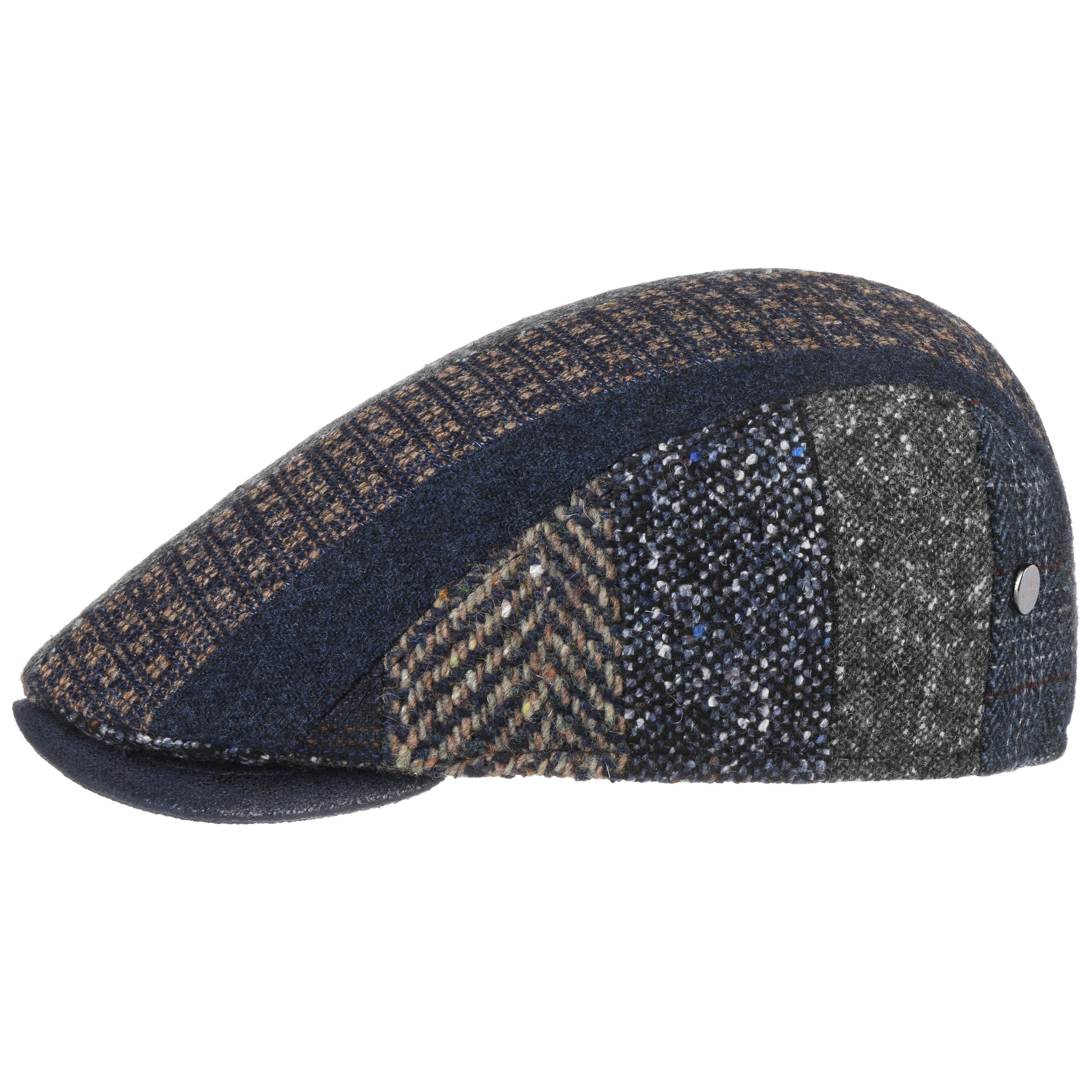 Riwal Multicolour Flat Cap by Lierys - £47.95