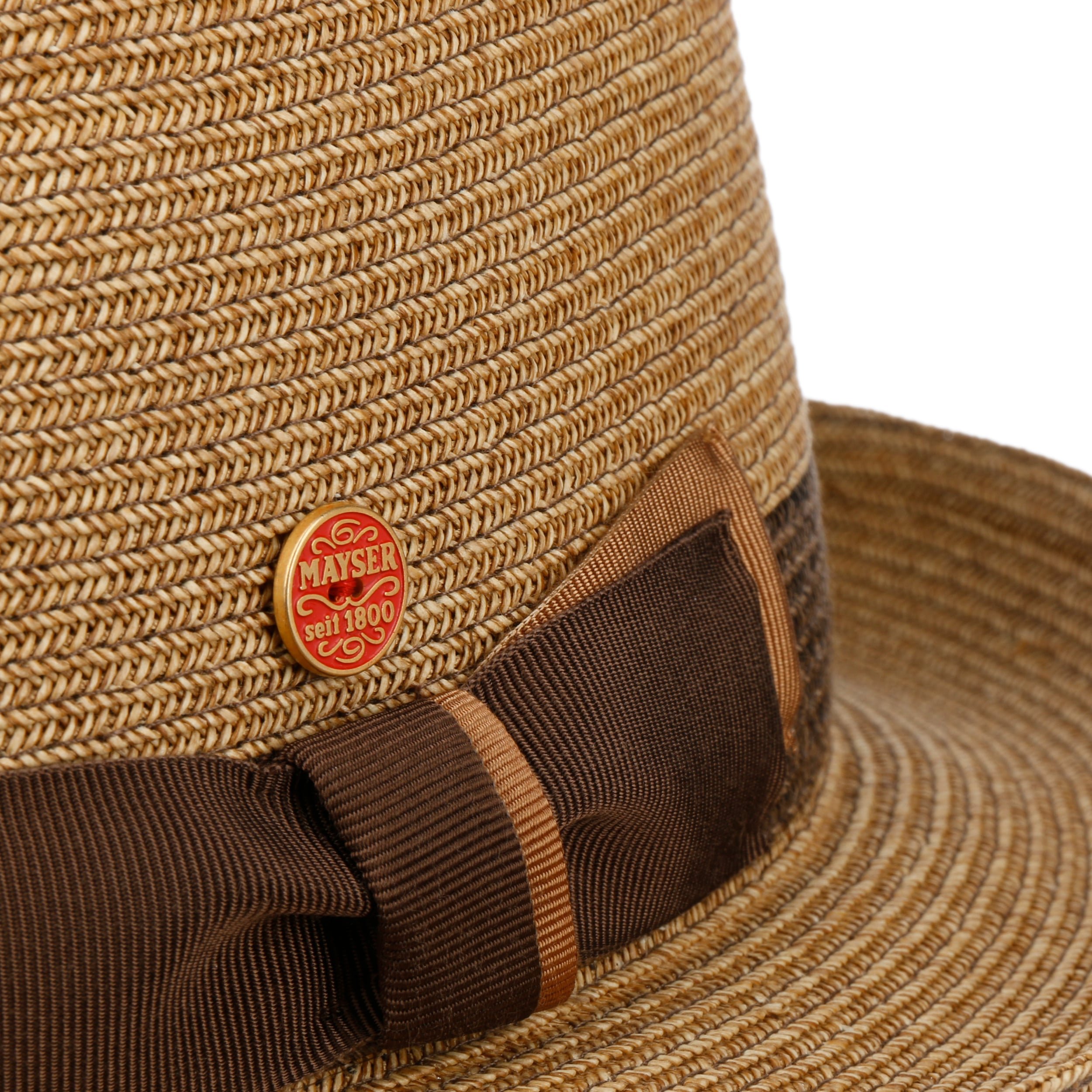 Samuel Livorno Fedora Straw Hat by Mayser - £115.95