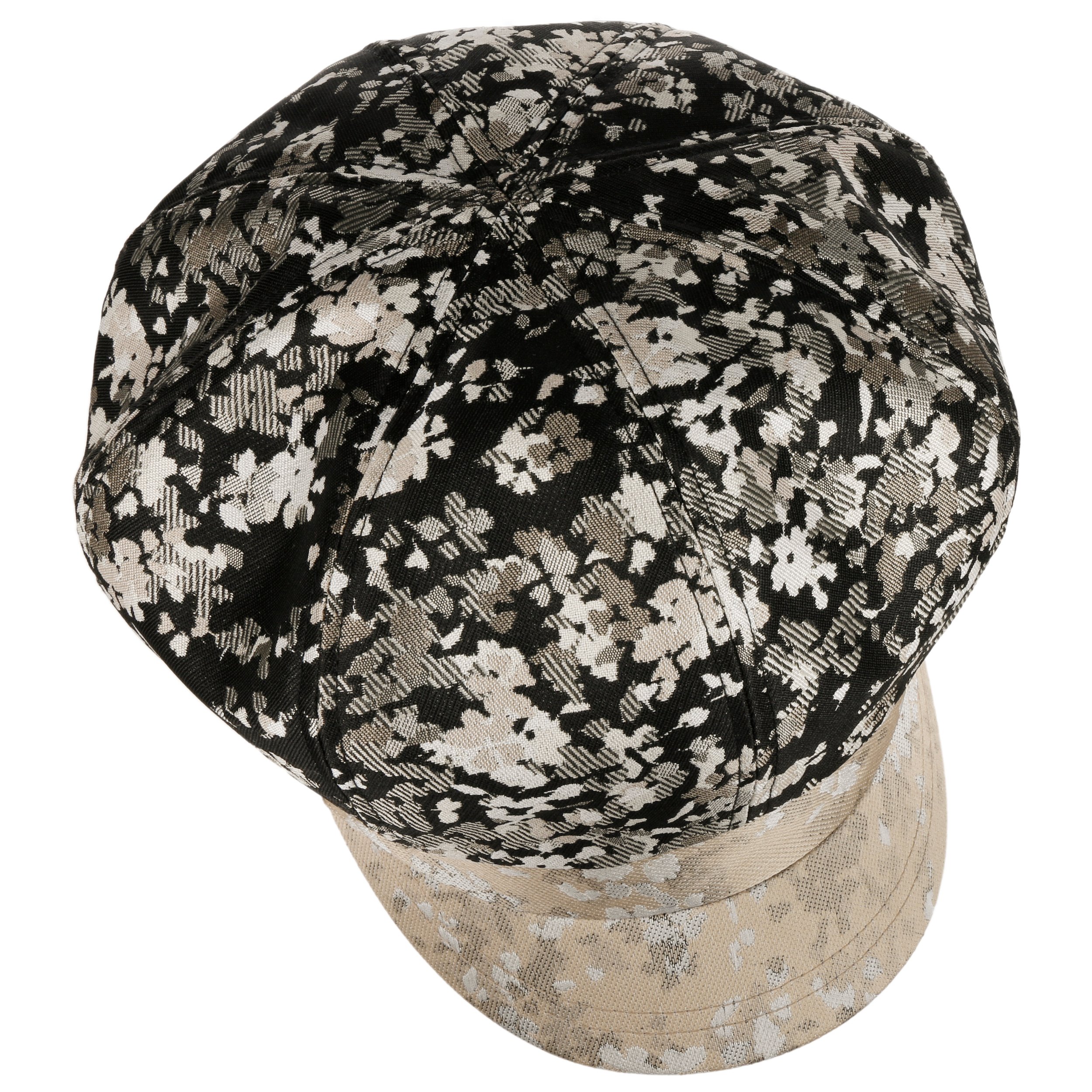 Scalia Flowers Newsboy Cap by Seeberger - £38.95