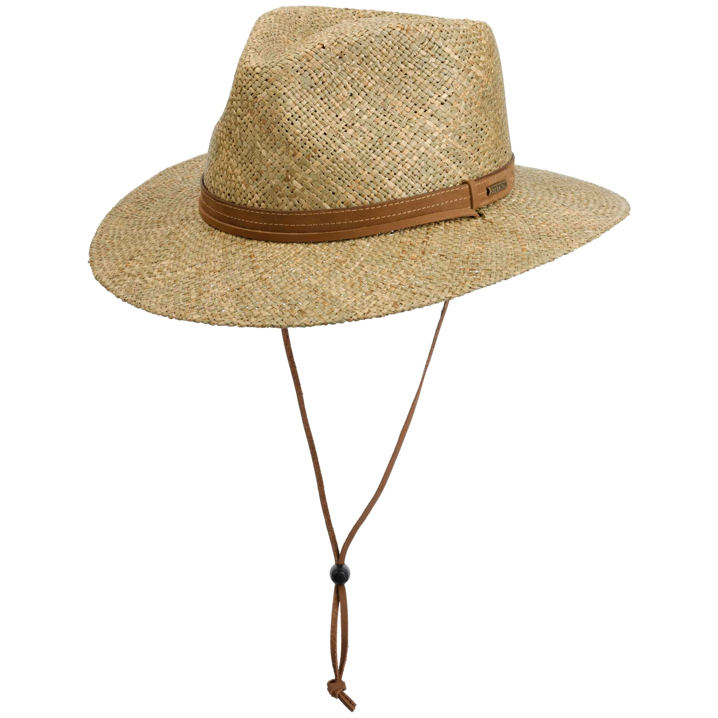 Seagrass Hat with Chin Strap by Stetson - £139.00