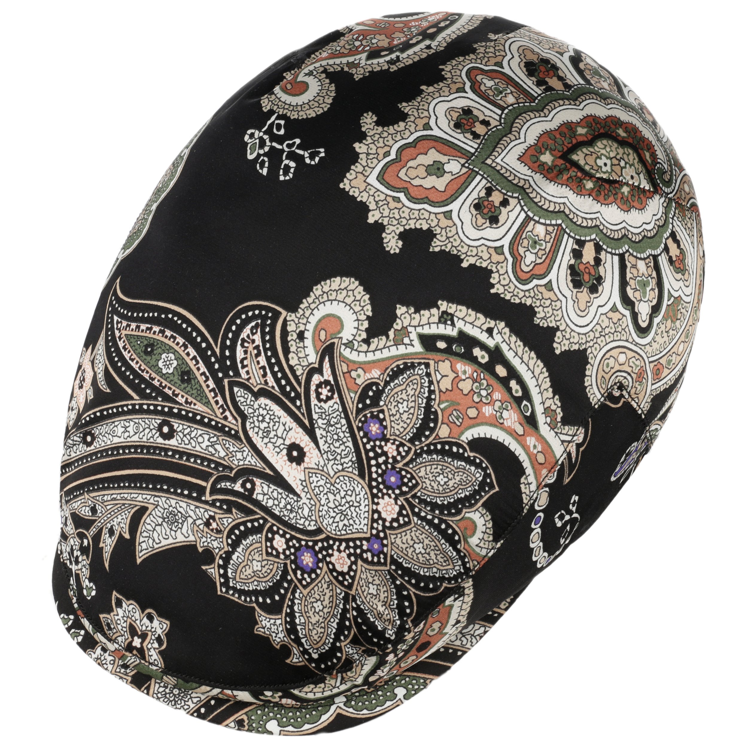 Servalo Paisley Flat Cap by Alfonso D’Este - £47.95