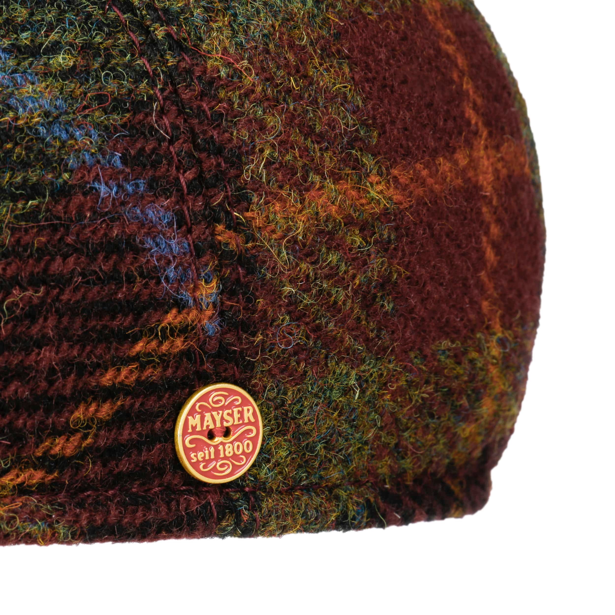 Sidney Classic Harris Tweed Flat Cap by Mayser --> Online Hat Shop in ...