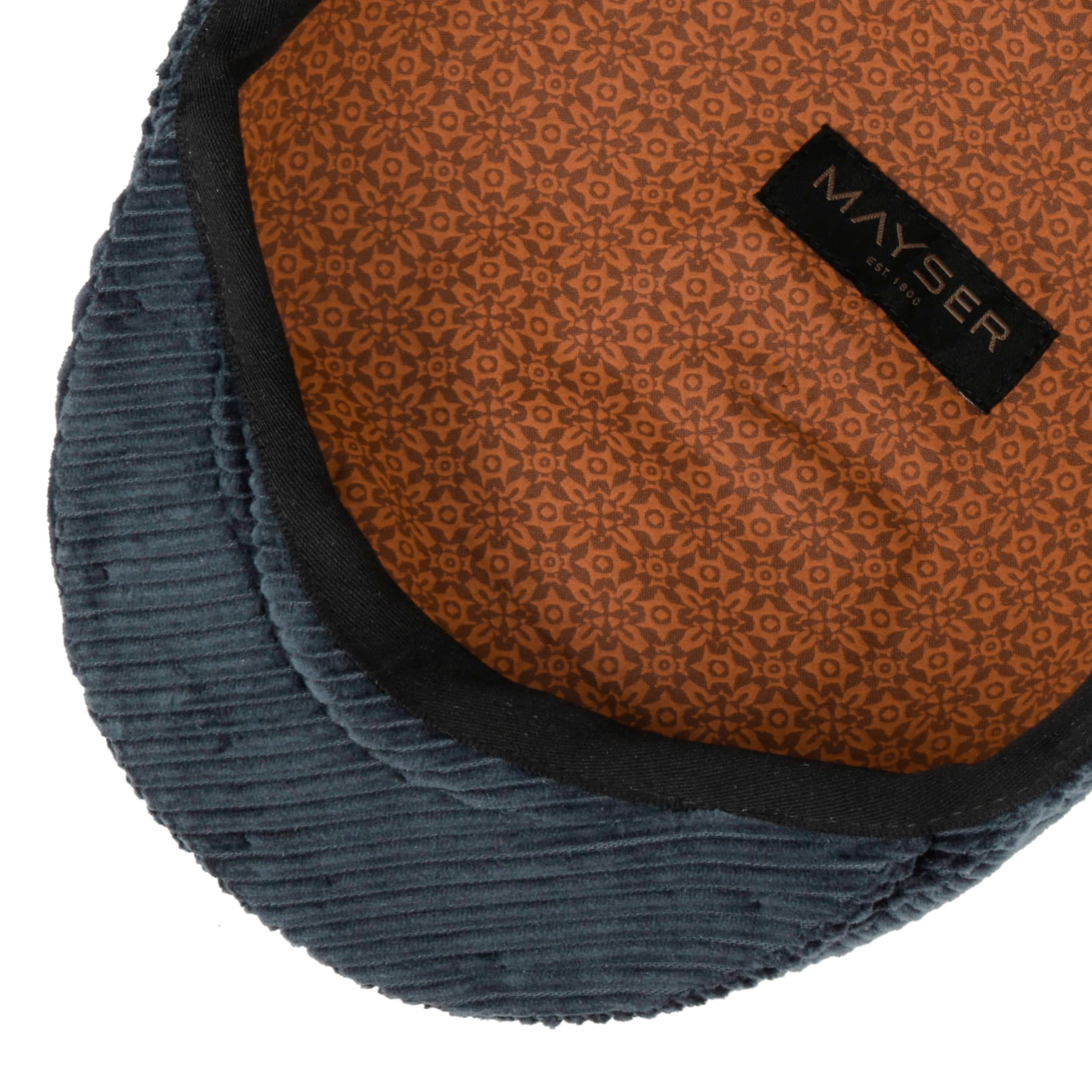 Sidney Cross Corduroy Flat Cap by Mayser - £88.95