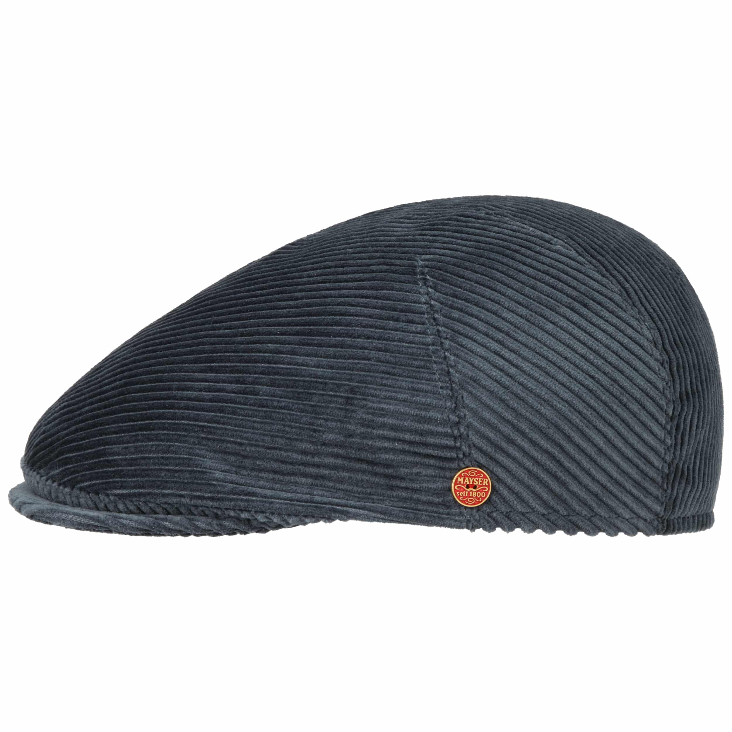 Sidney Cross Corduroy Flat Cap by Mayser - £88.95