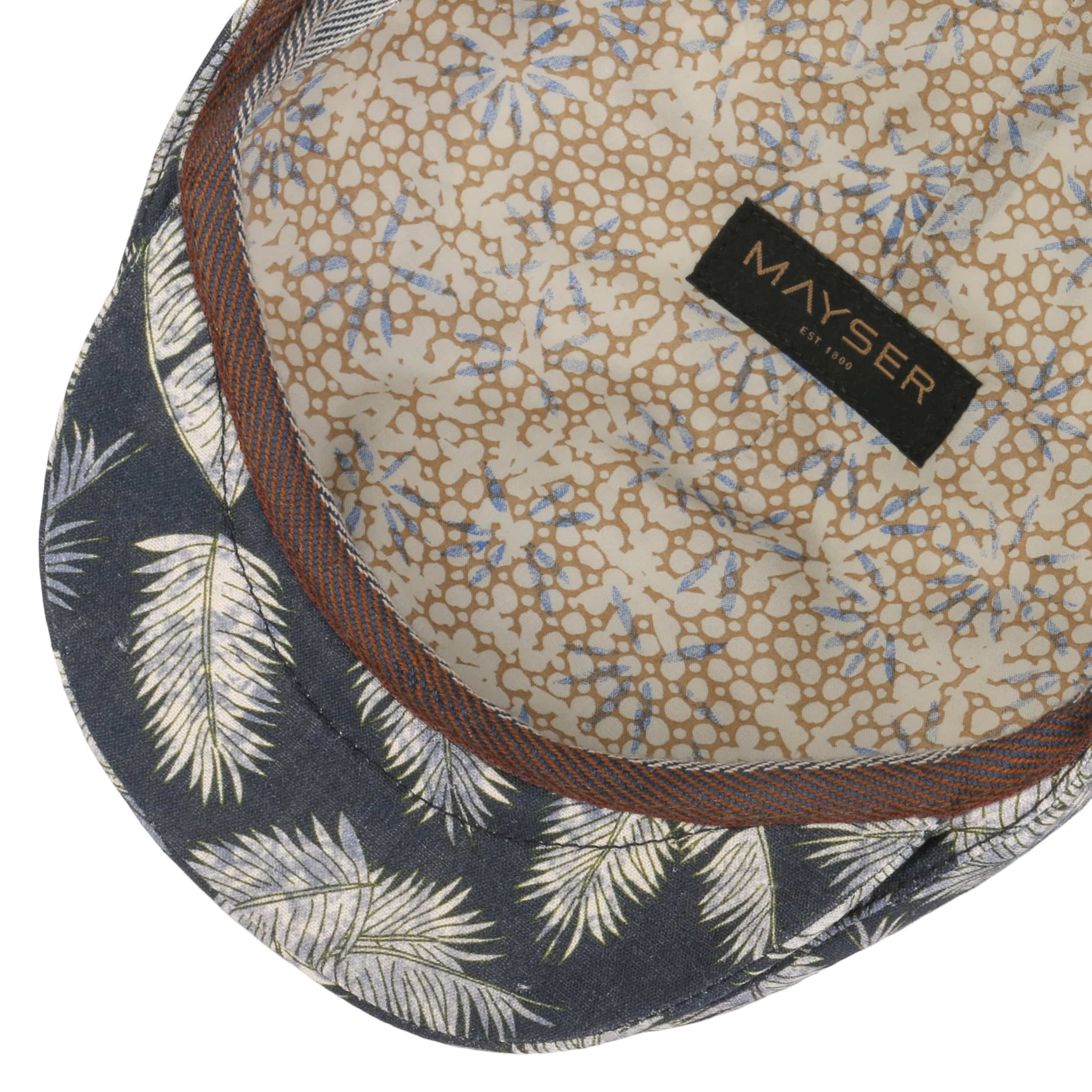 Sidney Leaf Flat Cap by Mayser - £71.95