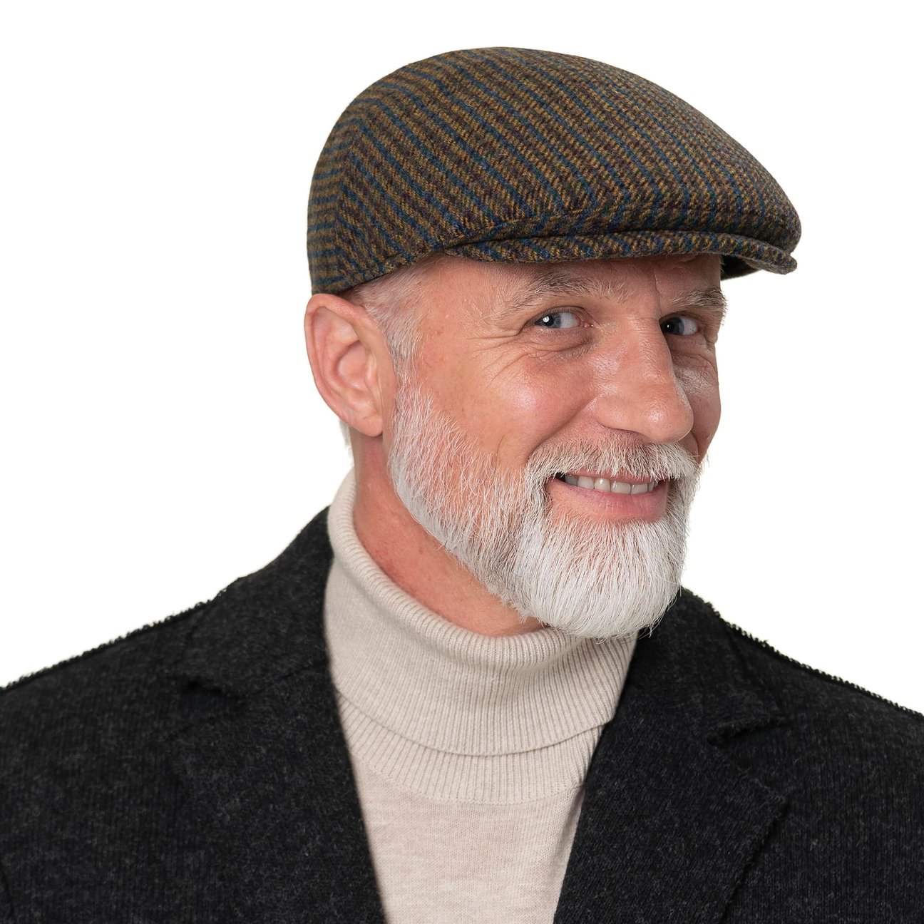 Sidney Plus Flat Cap with Ear Flaps by Mayser - £89.95