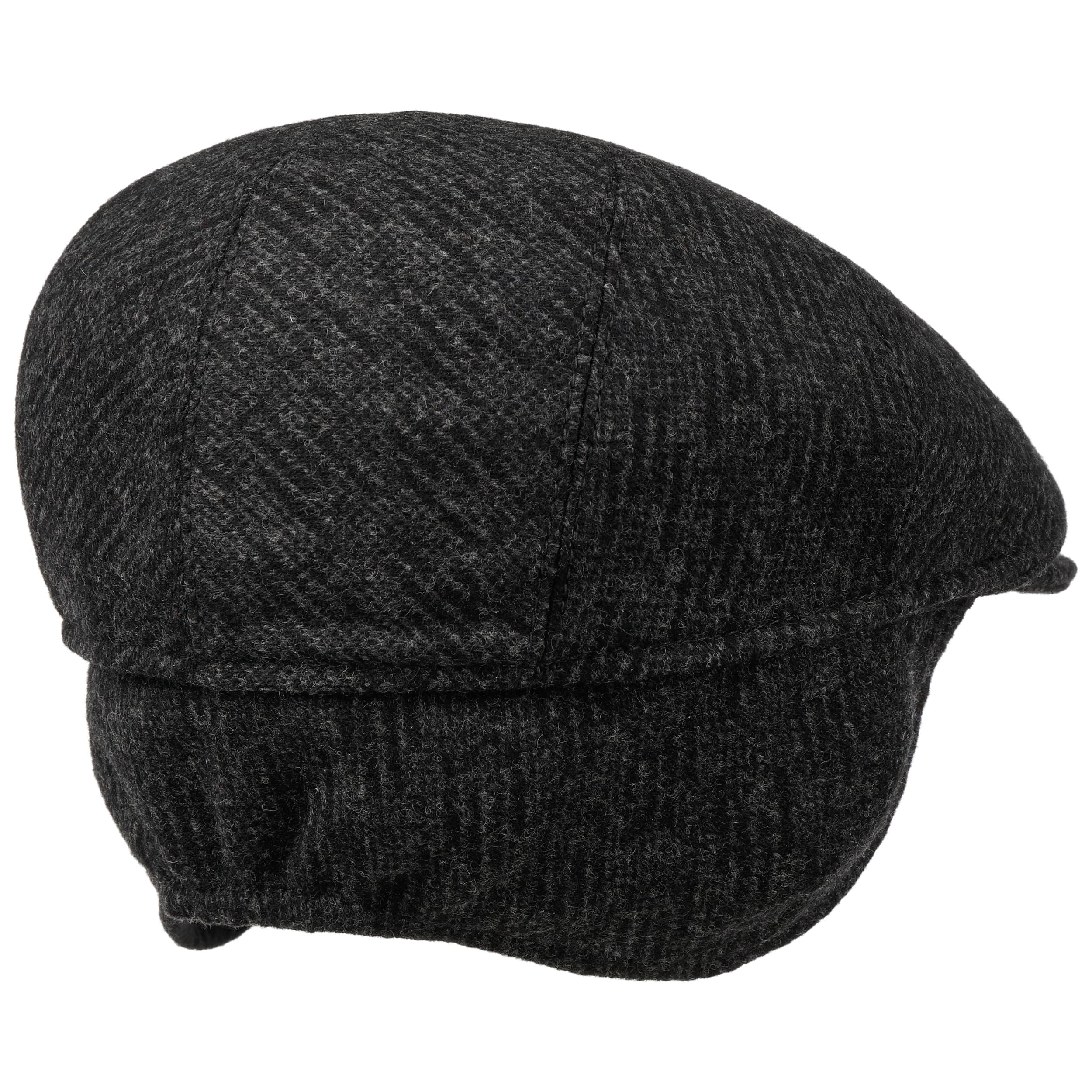 Sidney Wool Ear Flaps Flat Cap by Mayser - £116.95