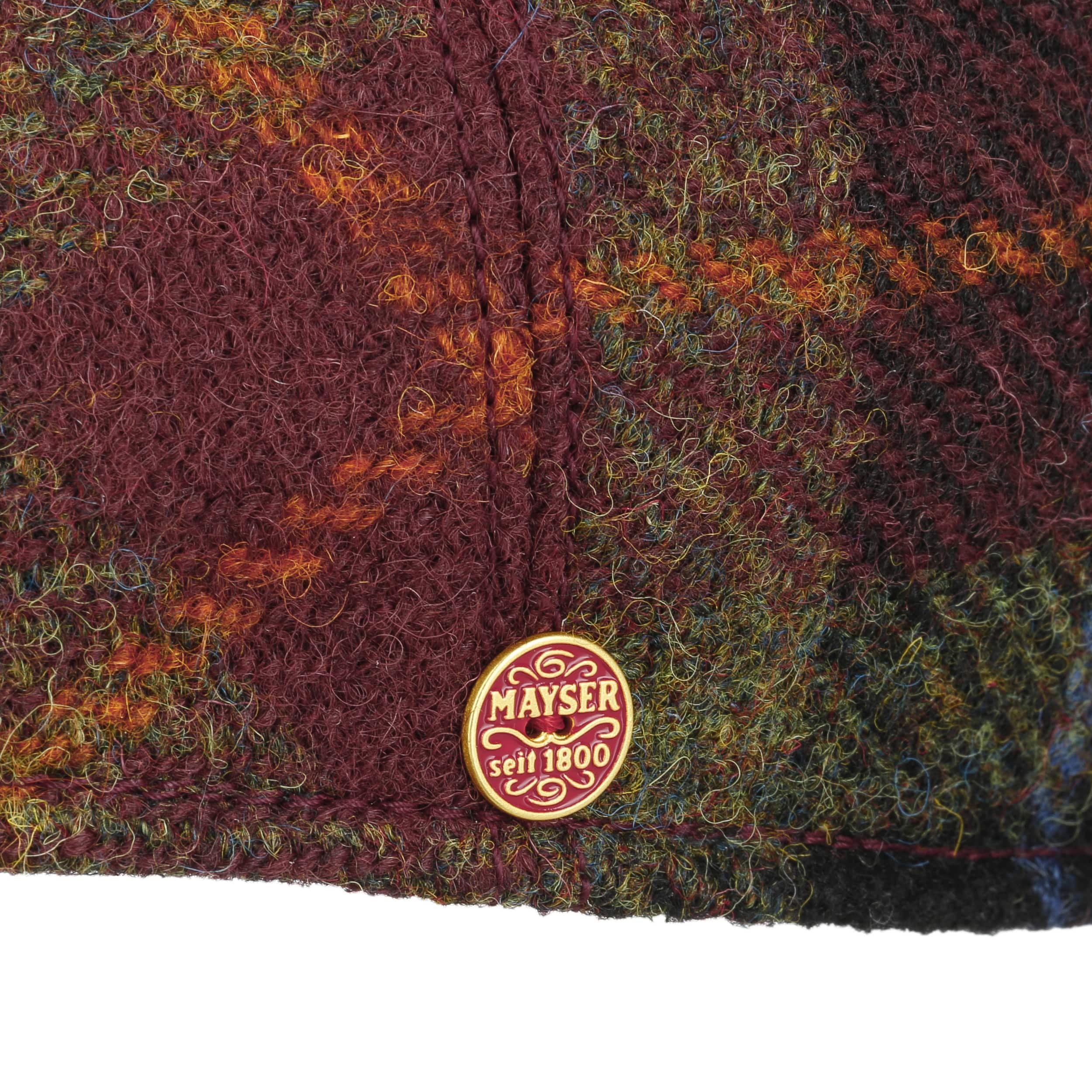 Simon Harris Tweed Flat Cap by Mayser - £144.95