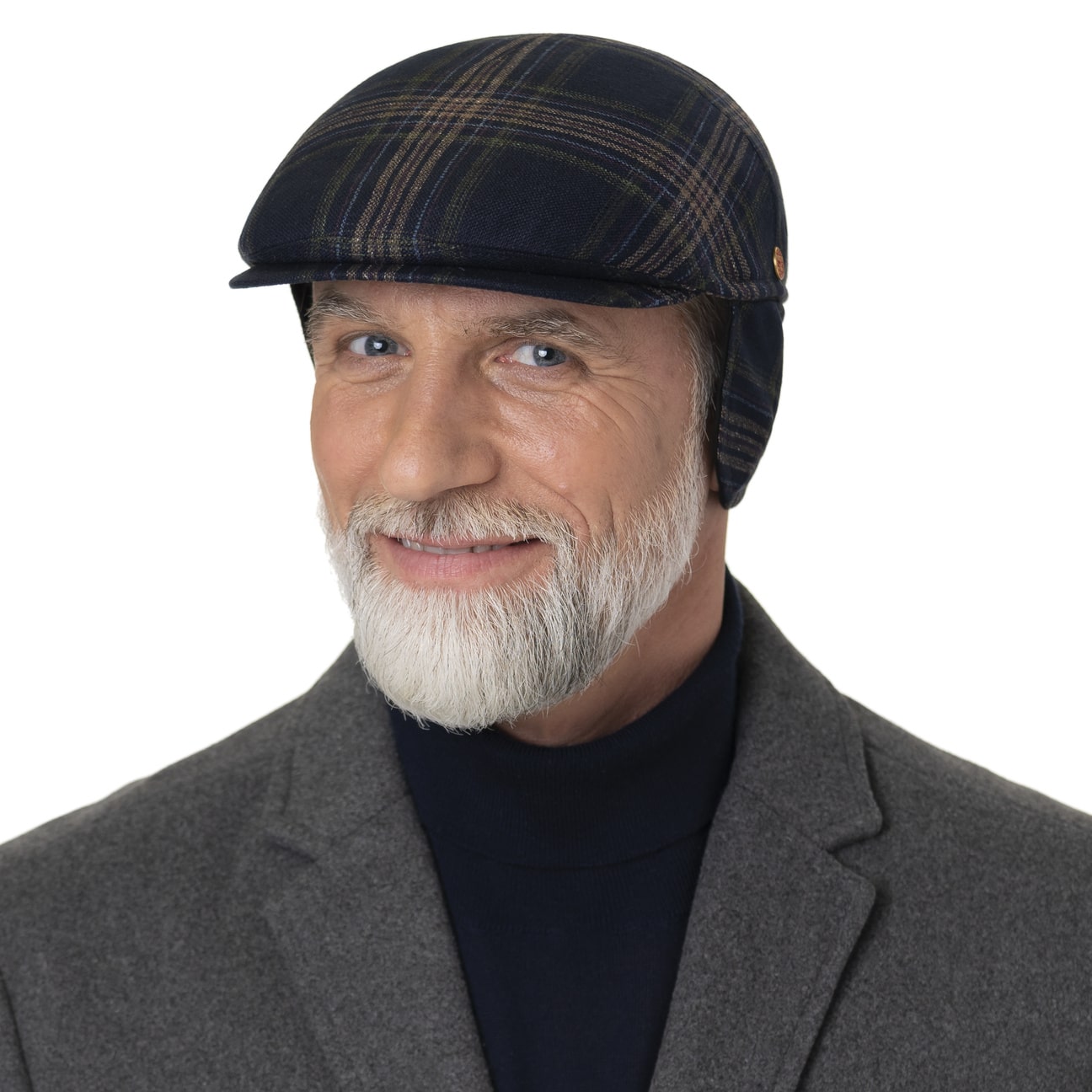 Simon Plus Flat Cap with Ear Flaps by Mayser --> Shop Hats, Beanies ...