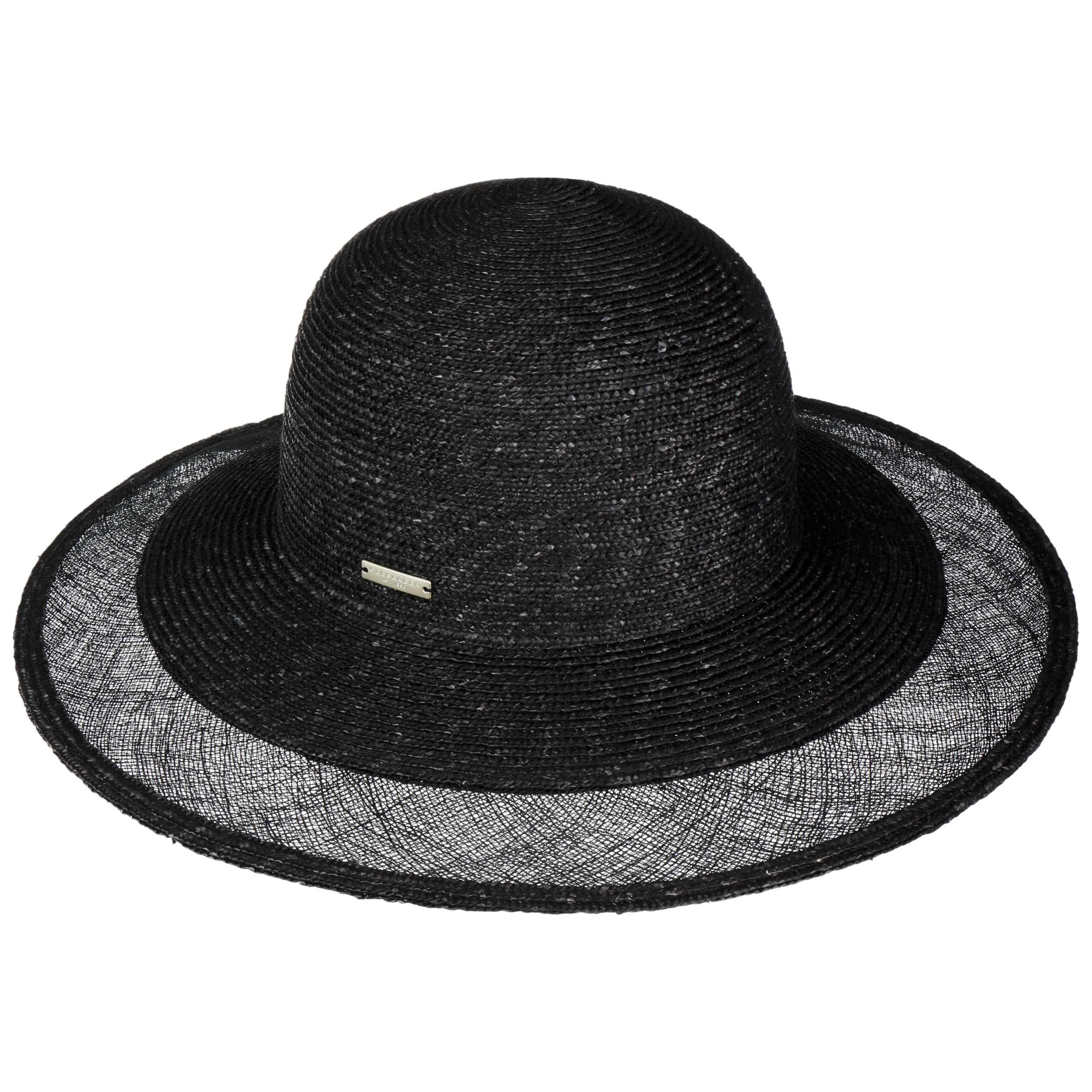 Sinamay Edge Floppy Hat by Seeberger - £106.95