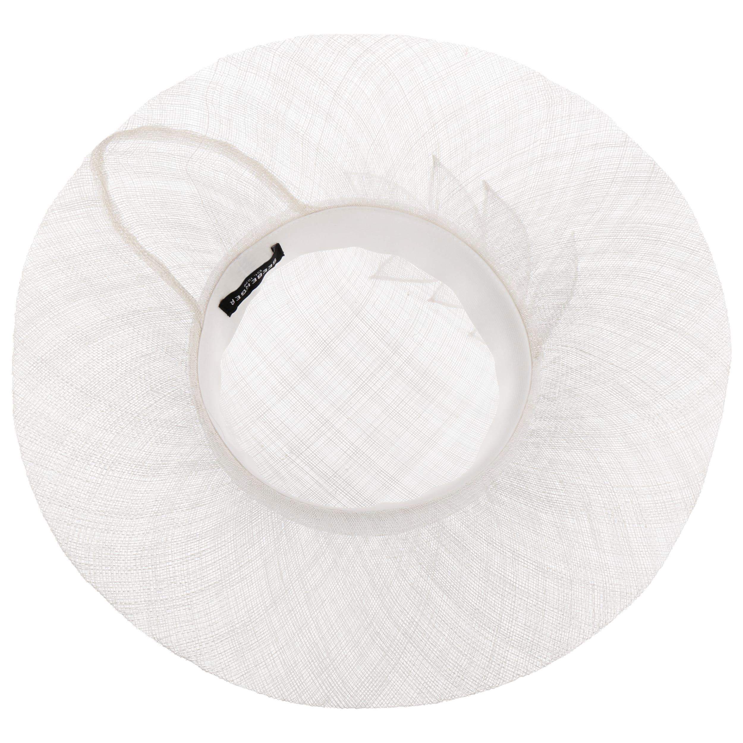 Sinamay Wavy Brim Straw Hat by Seeberger - £89.95