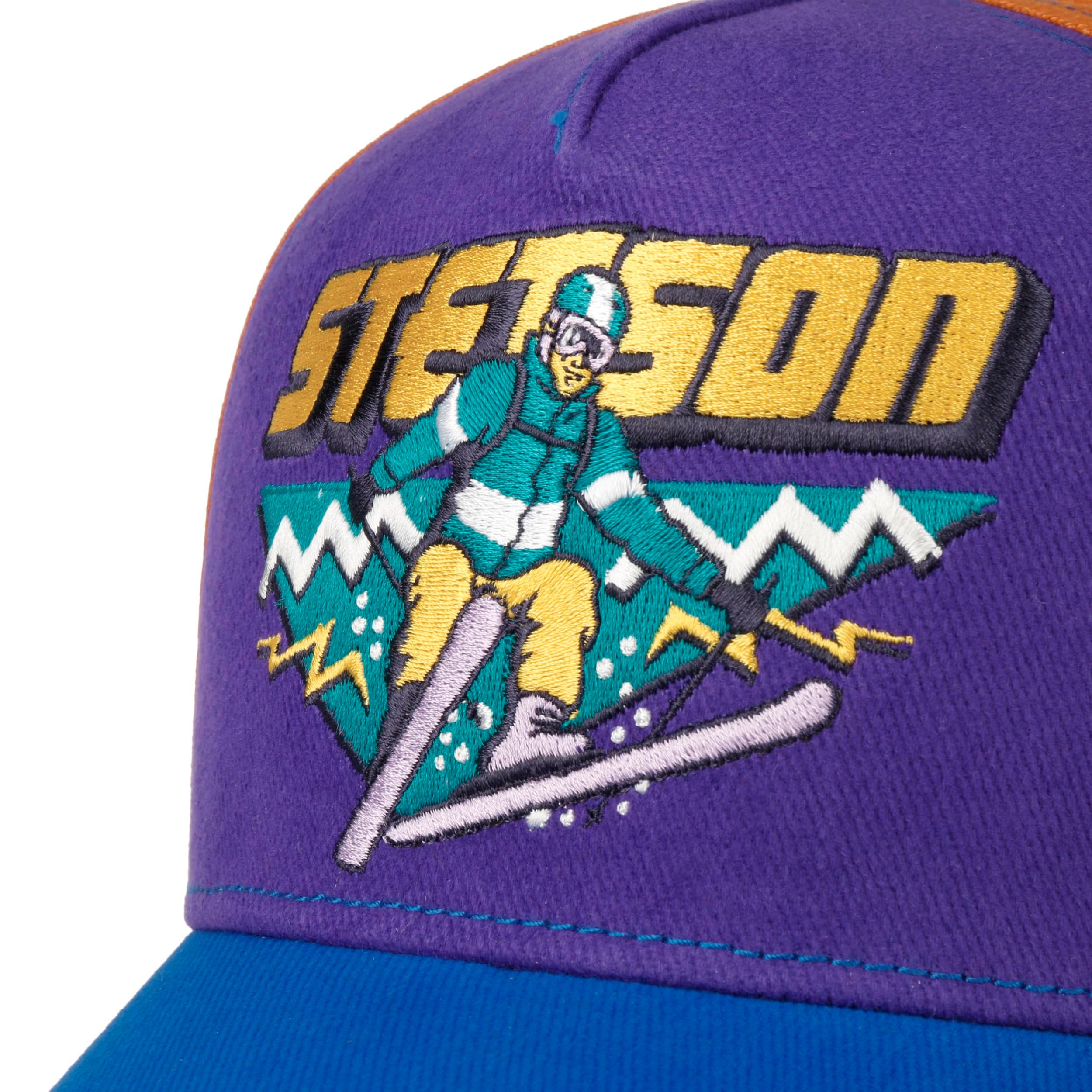 Ski Trucker Colour Block Cap by Stetson - £49.00
