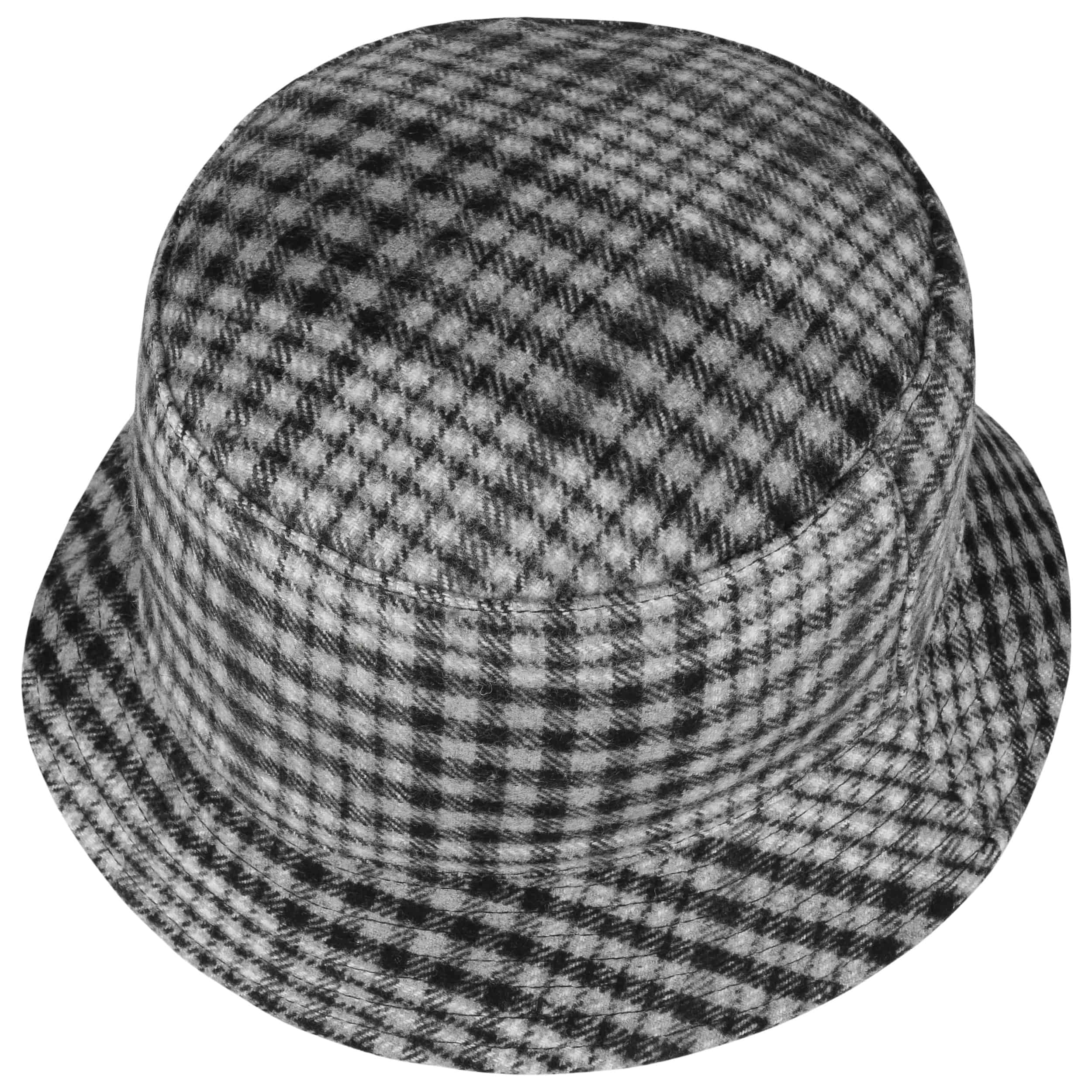 Small Checks Bucket Reversible Hat by Lipodo - £19.95