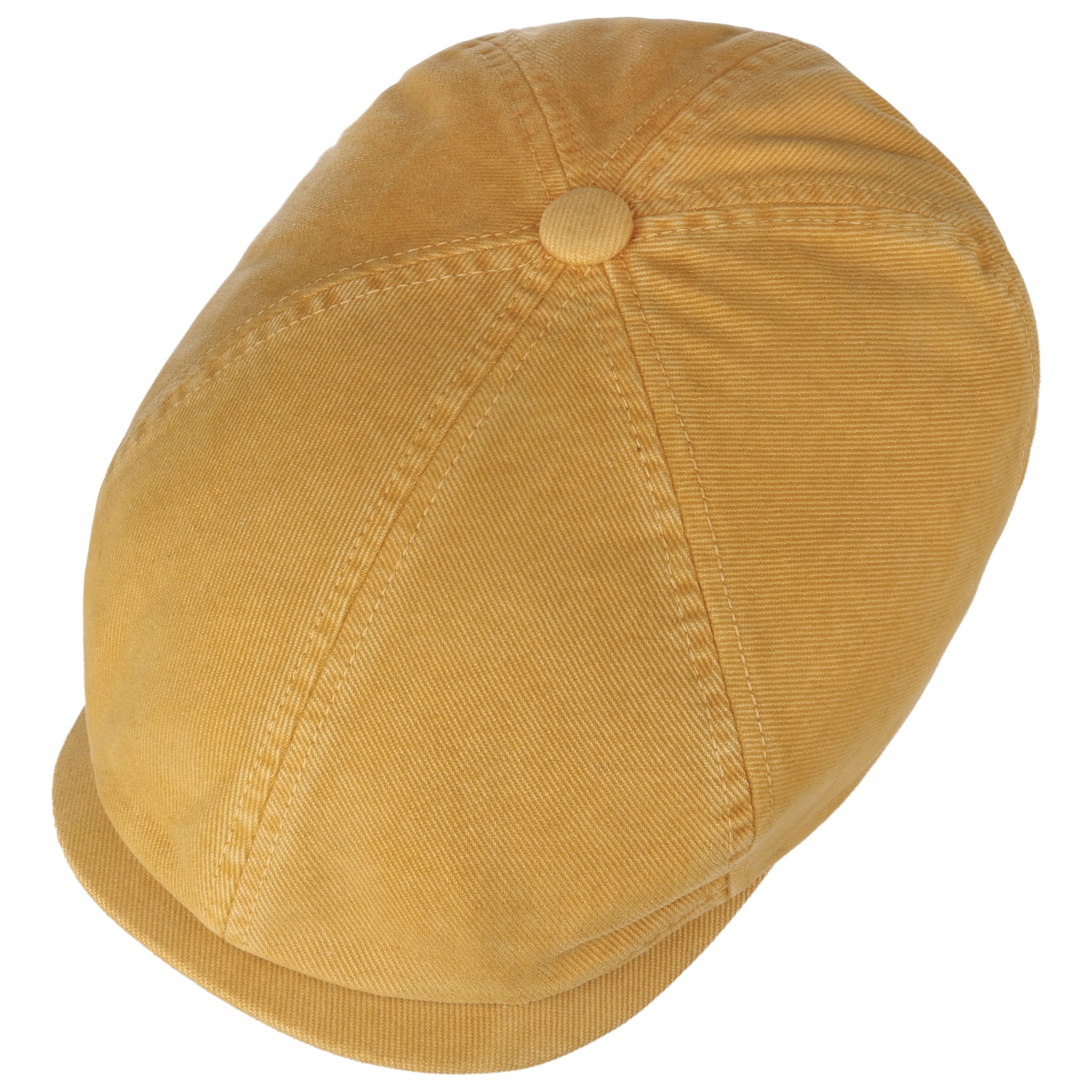 Soft Cotton 6 Panel Flat Cap by Stetson - £99.00