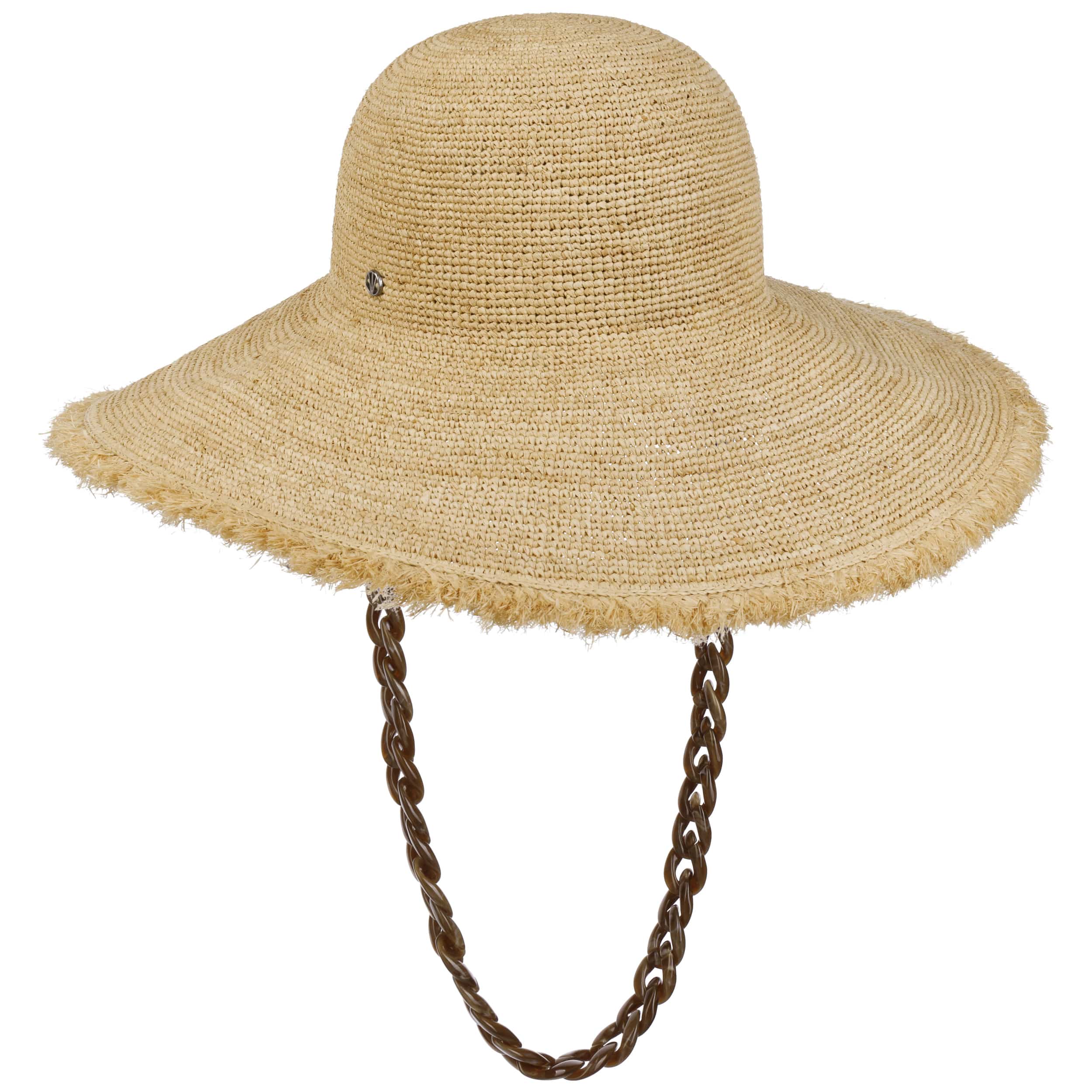 Sovanda Crochet Straw Hat by Loevenich - £117.95