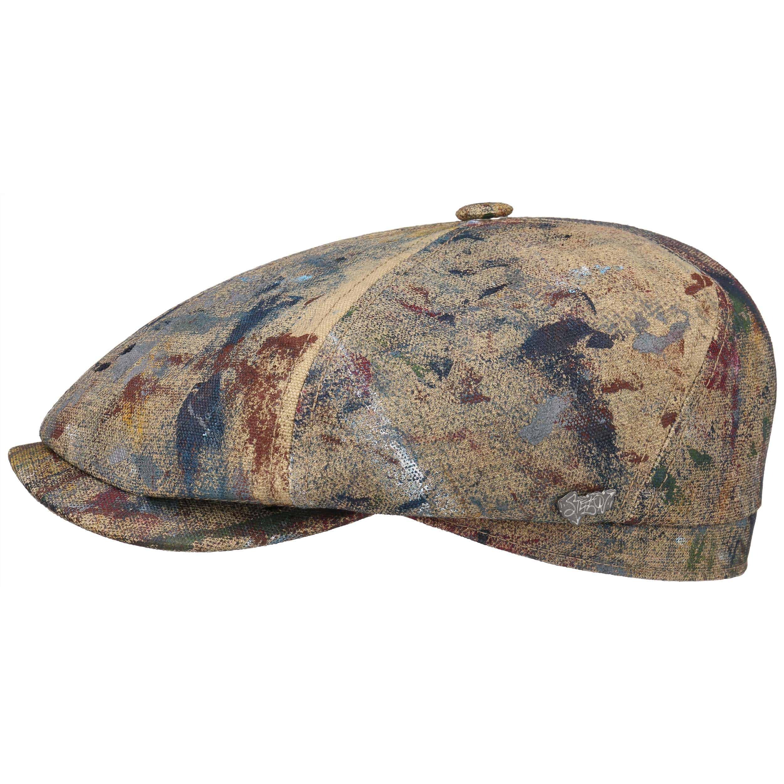 Splashes 6-Panel Flat Cap by Stetson - £59.00