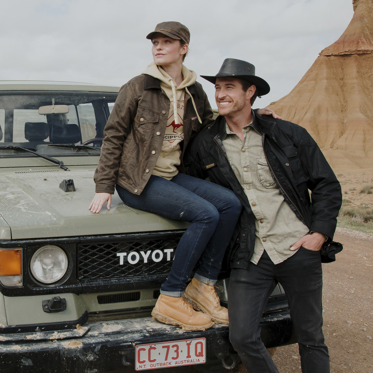 Springbrook Leather Hat by Scippis - £62.95