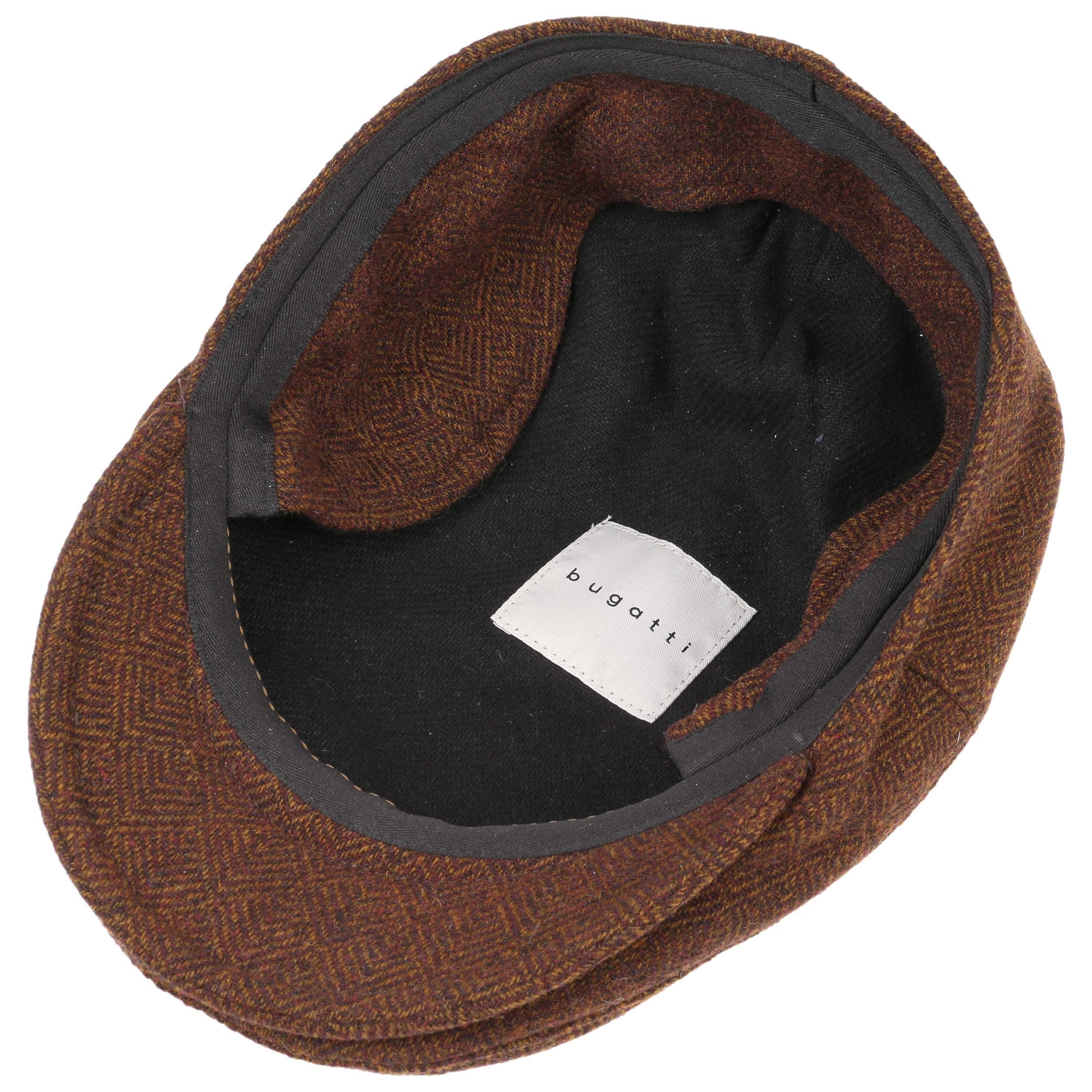 Squares Mélange Flat Cap by bugatti - 48,95