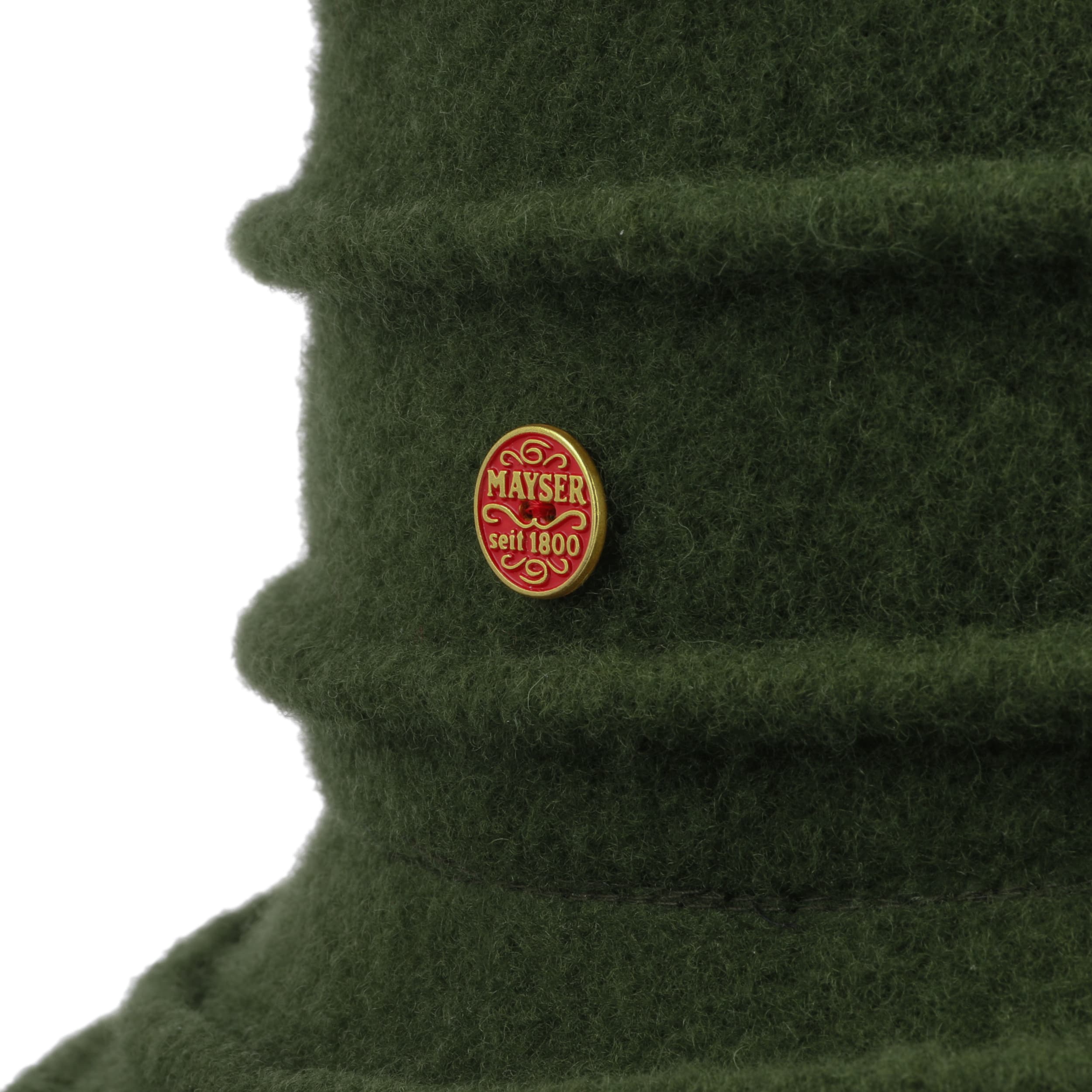 Stina Milled Wool Hat by Mayser - £106.95