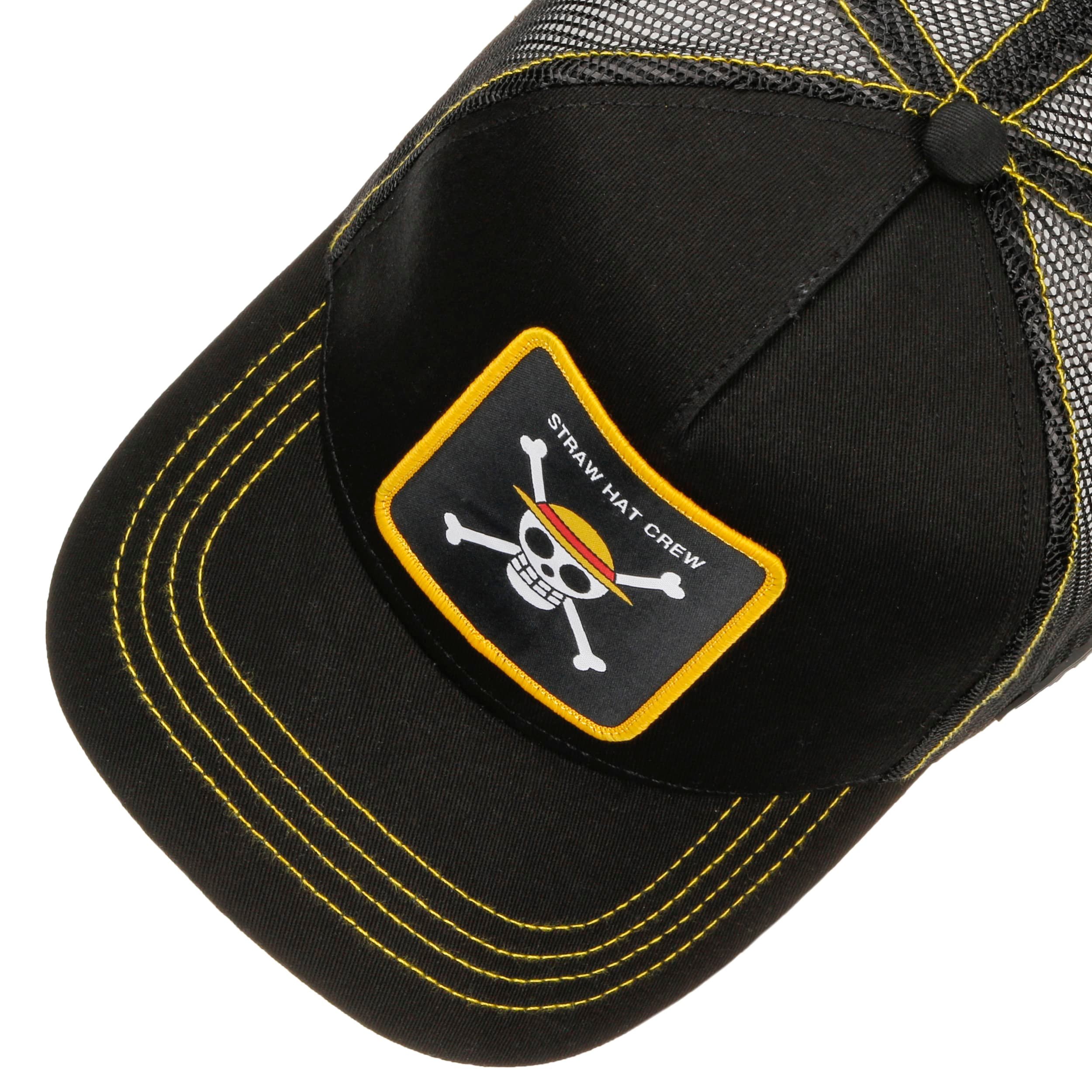 Straw Hat Crew Trucker Cap by Capslab --> Online Hat Shop in the UK ...
