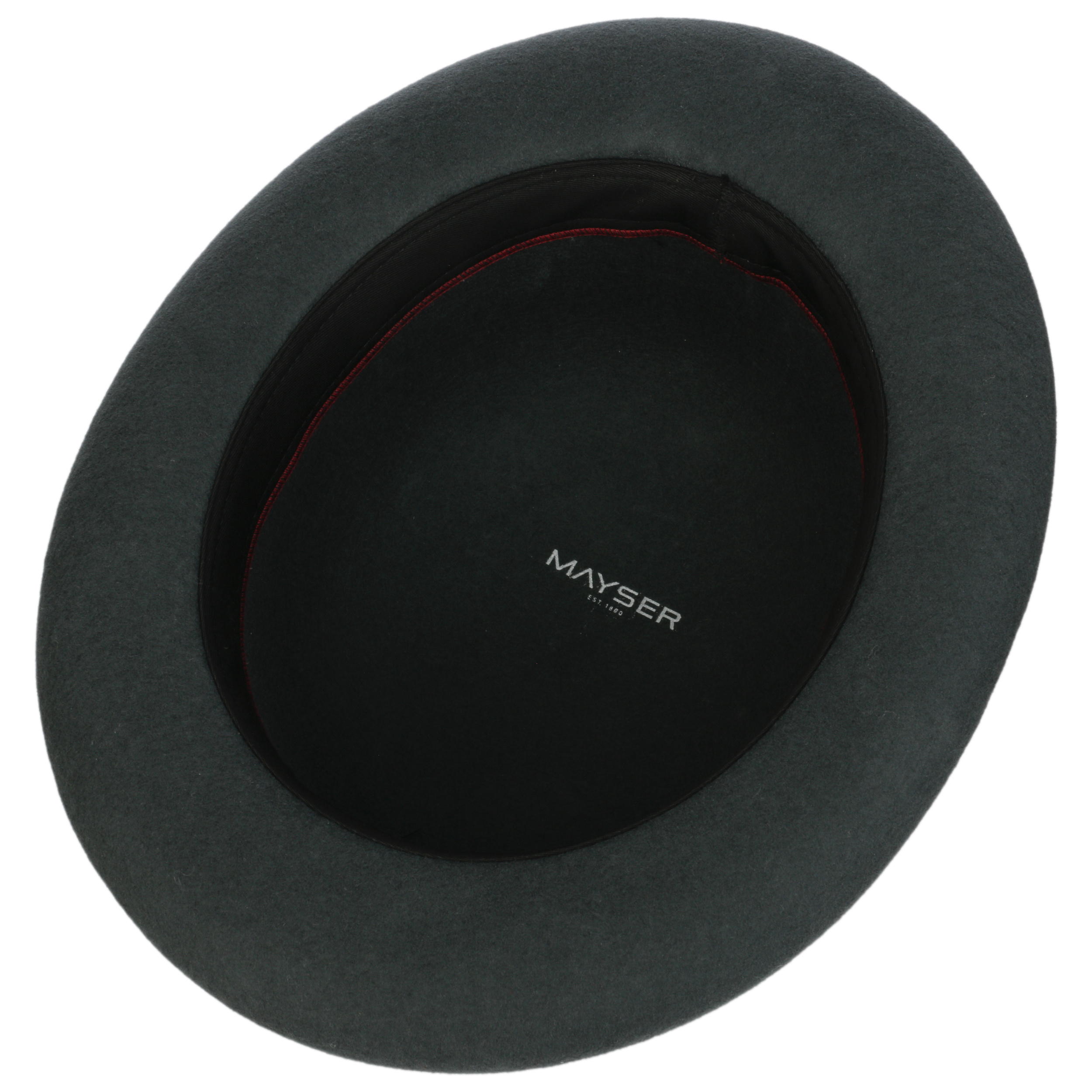 Striped Band Bowler Hat by Mayser - £94.95