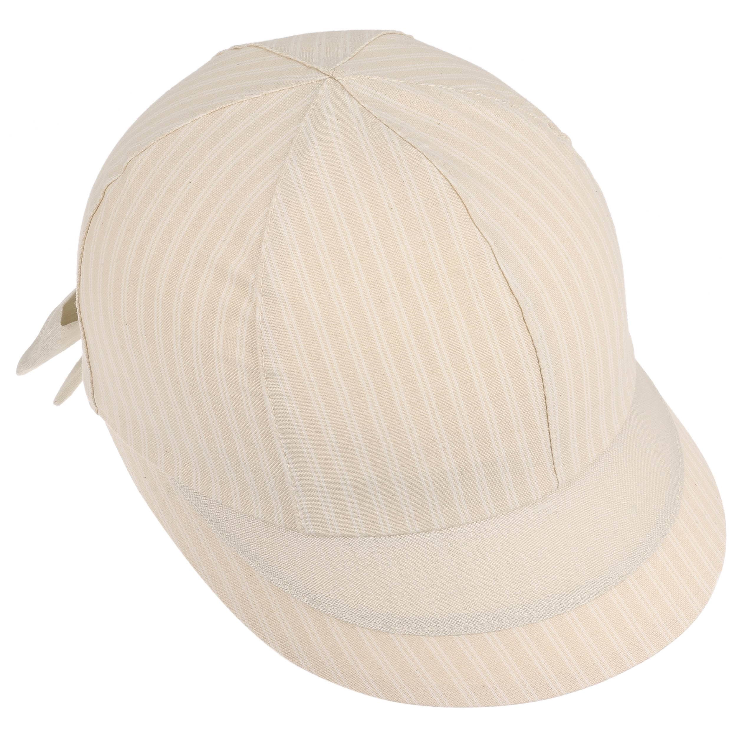 Stripey Cloth Cap by McBURN - £34.95