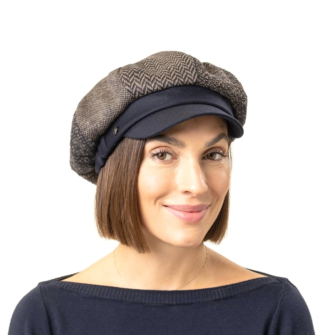 Style-Mix Newsboy Cap by Lierys - £44.95