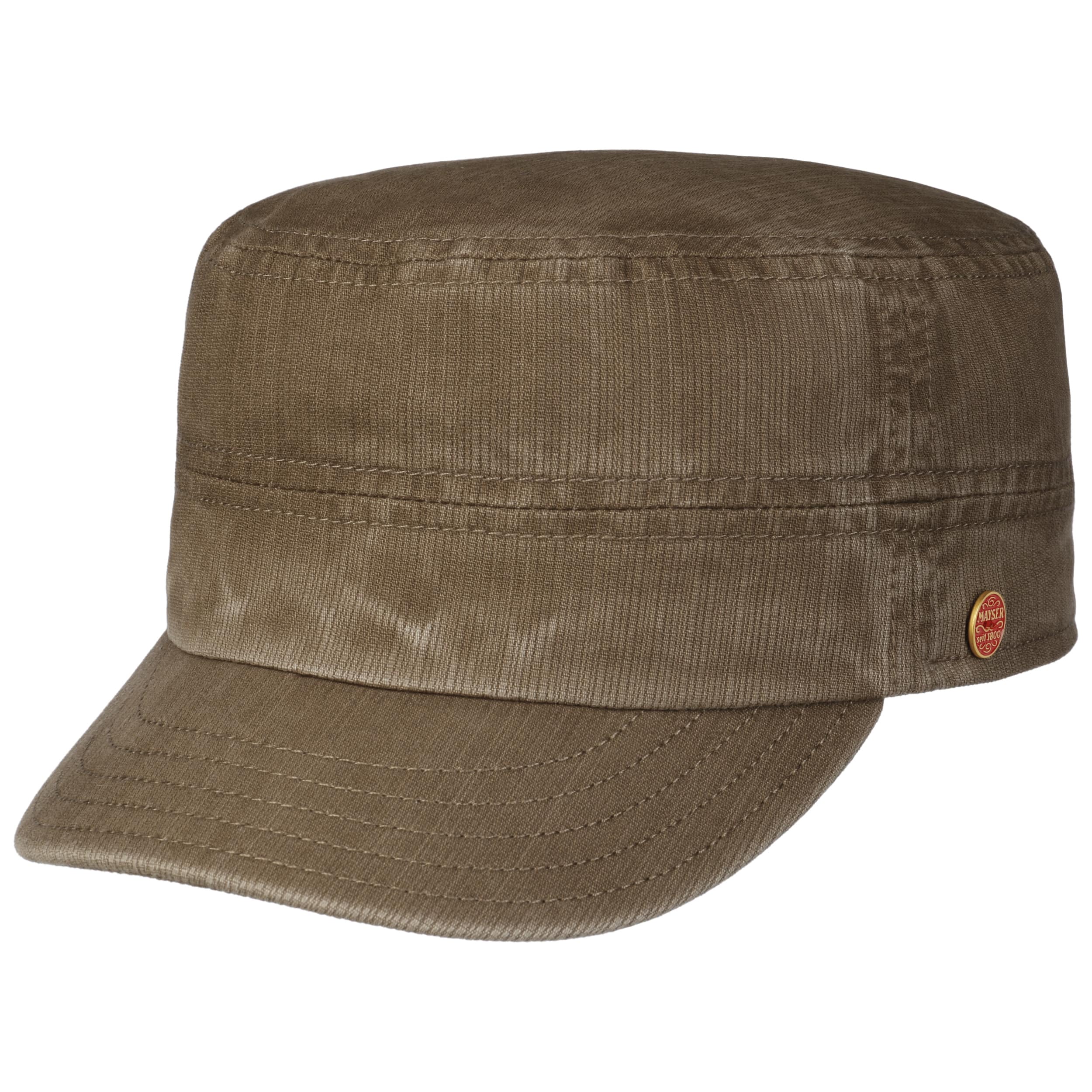 Sun Protect Castro Army Cap by Mayser - £90.60