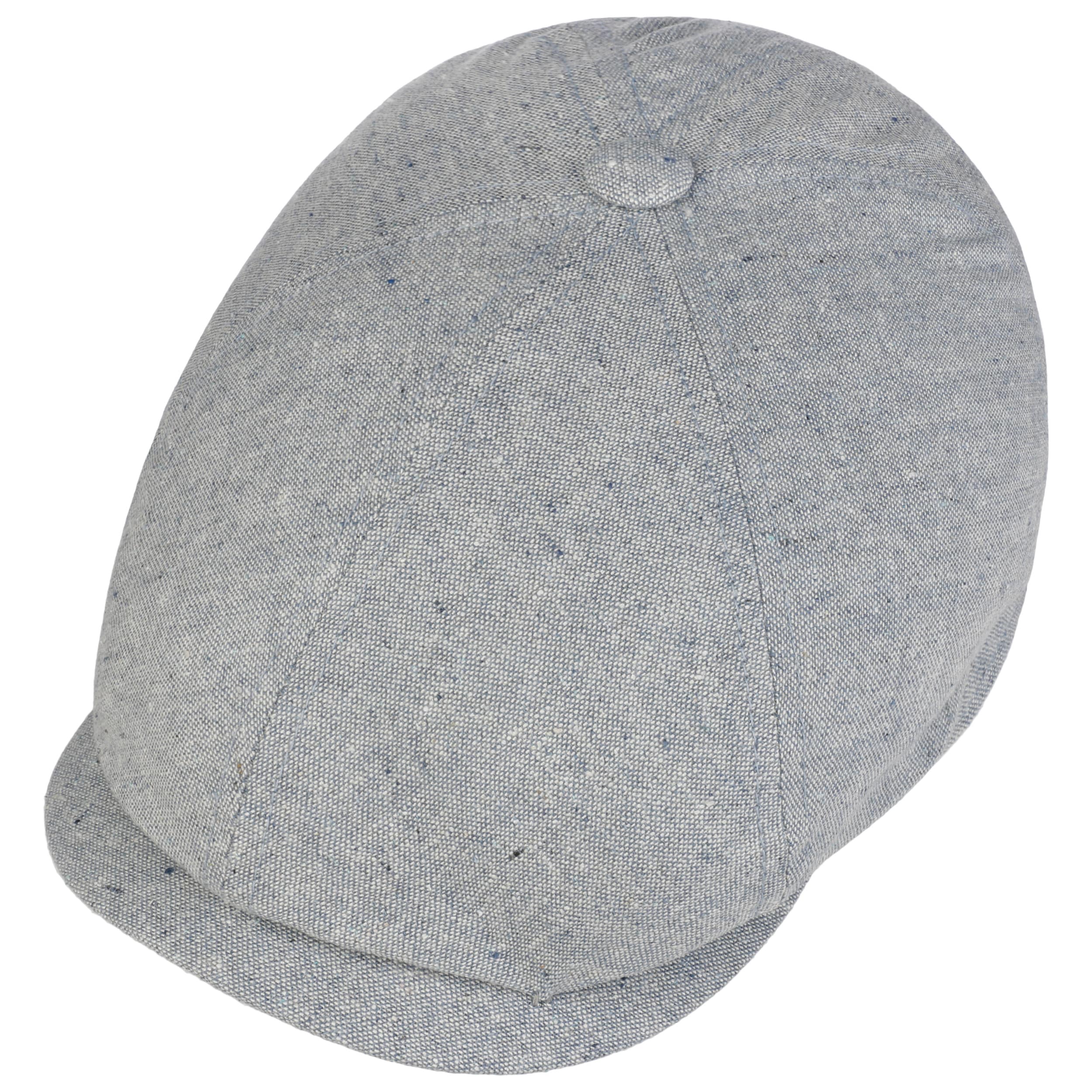 Sustainable Hanover 6 Panel Flat Cap by Stetson - £99.00