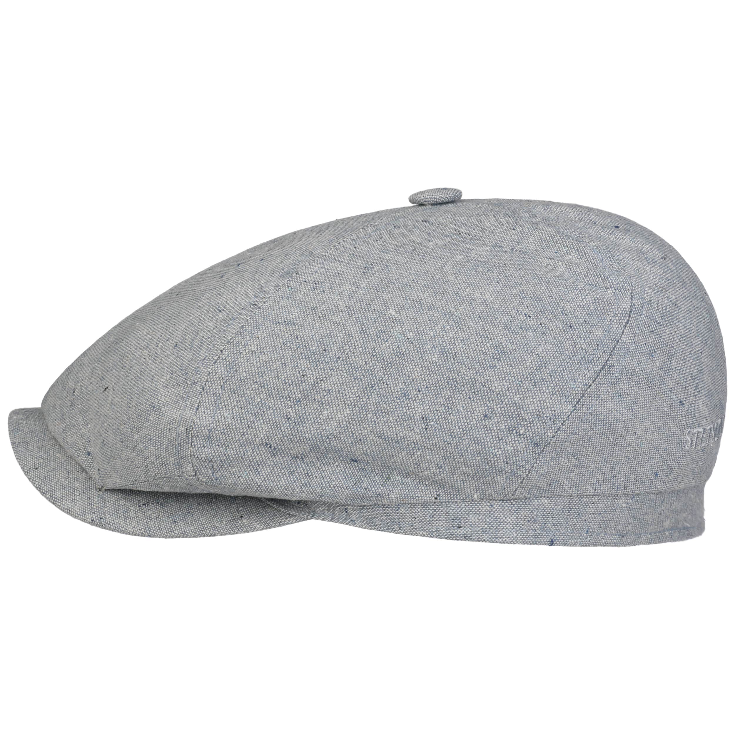 Sustainable Hanover 6 Panel Flat Cap by Stetson - £99.00
