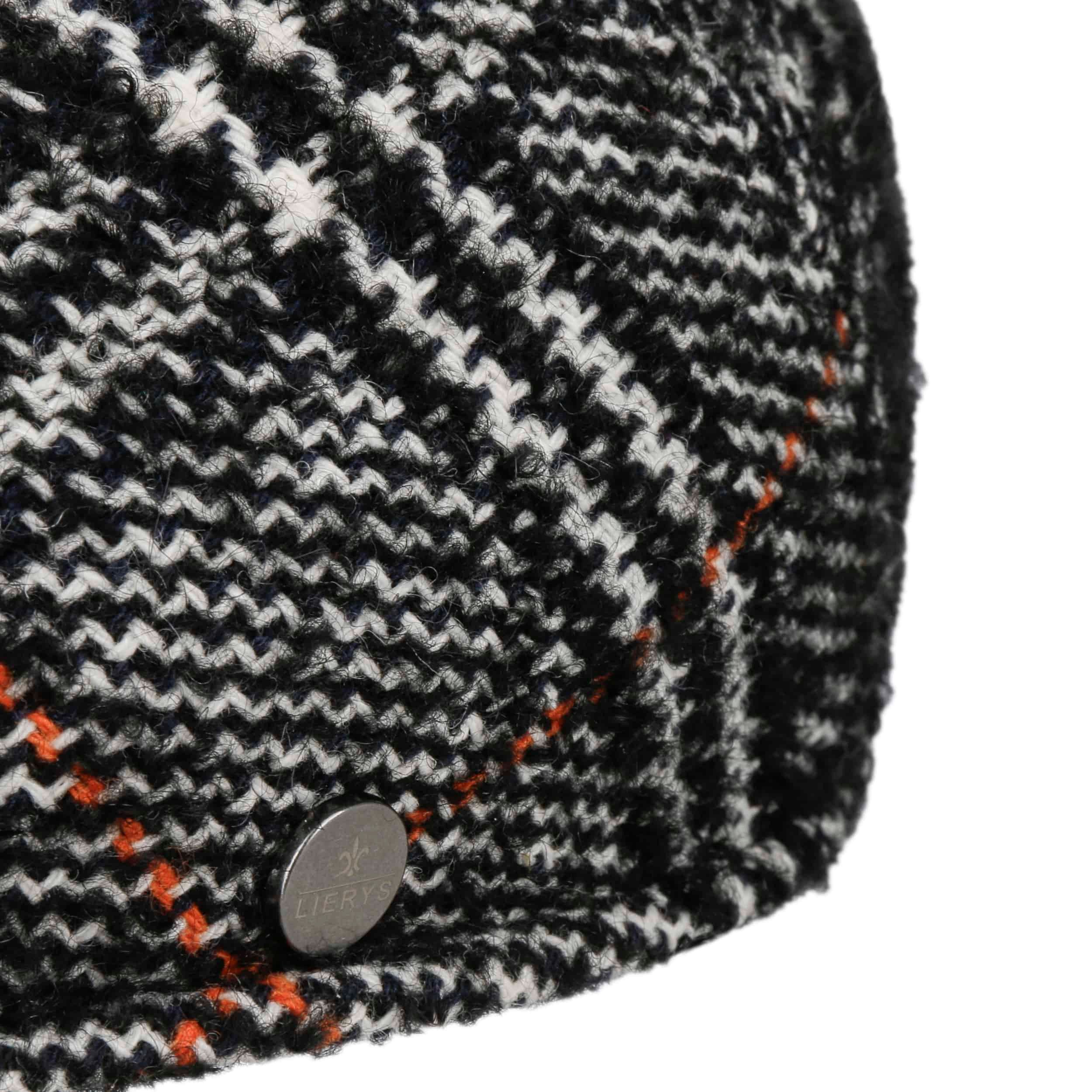 Tacola Check Flat Cap by Lierys - £76.95
