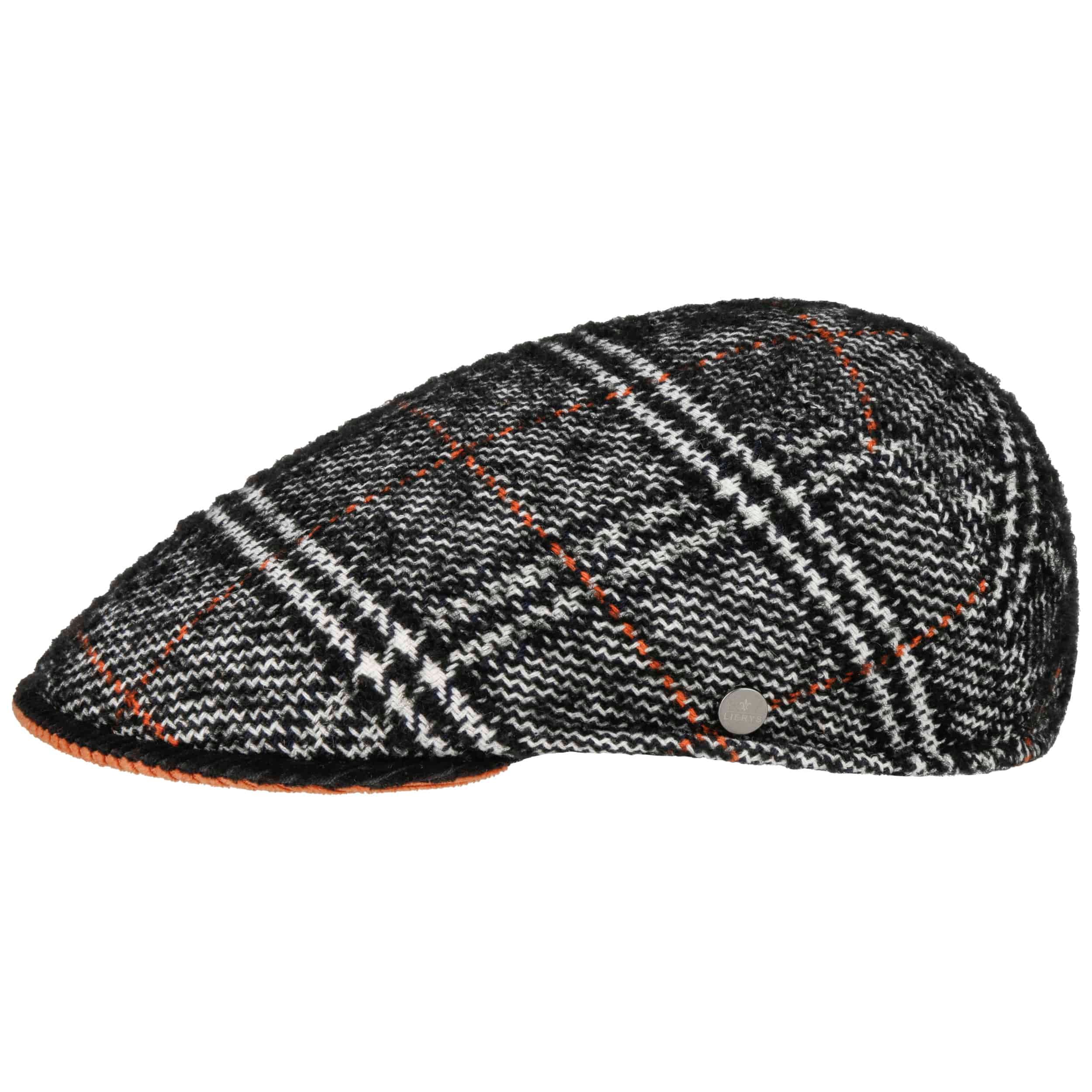 Tacola Check Flat Cap by Lierys - £76.95