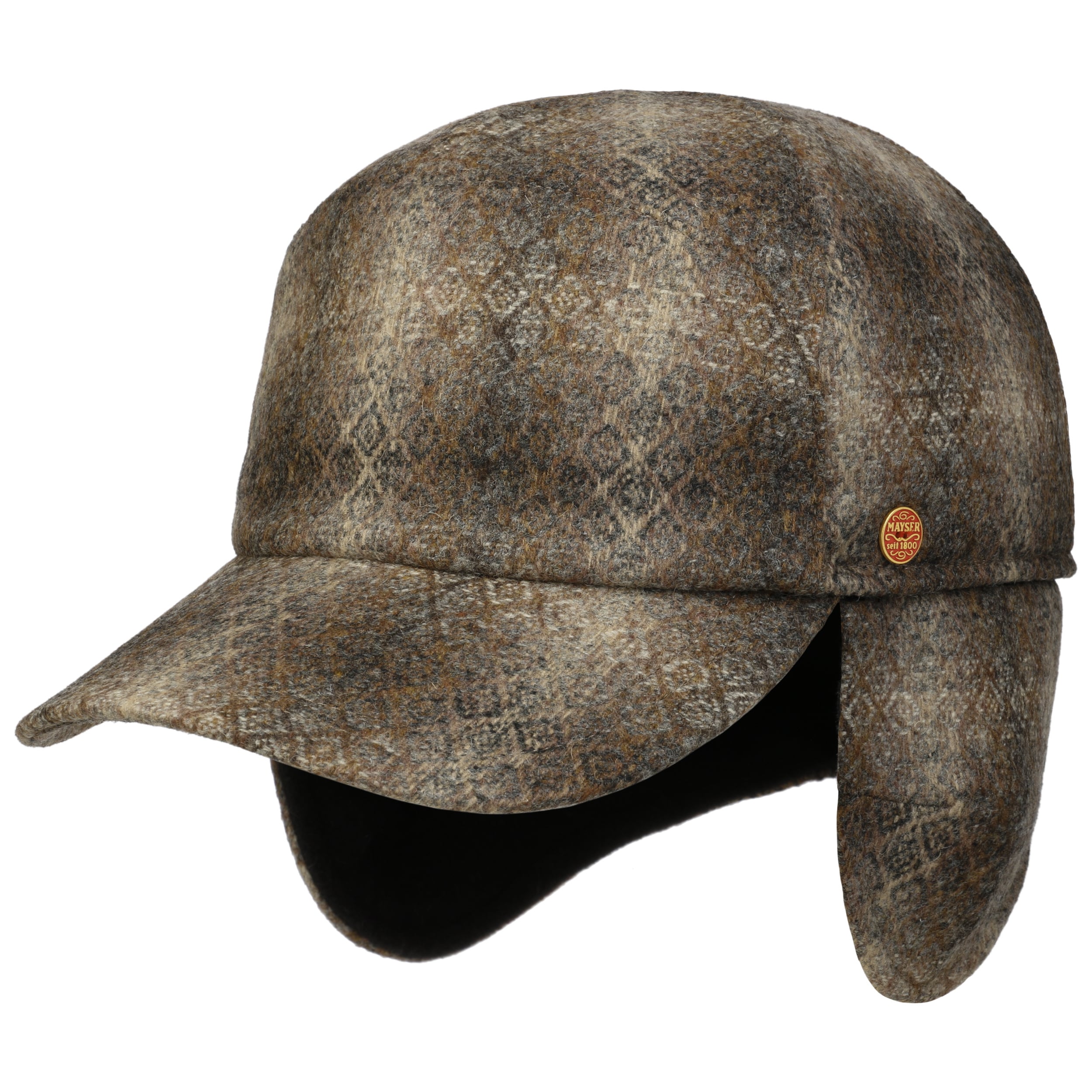 Tarevo Wool Cap with Ear Flaps by Mayser - £75.95