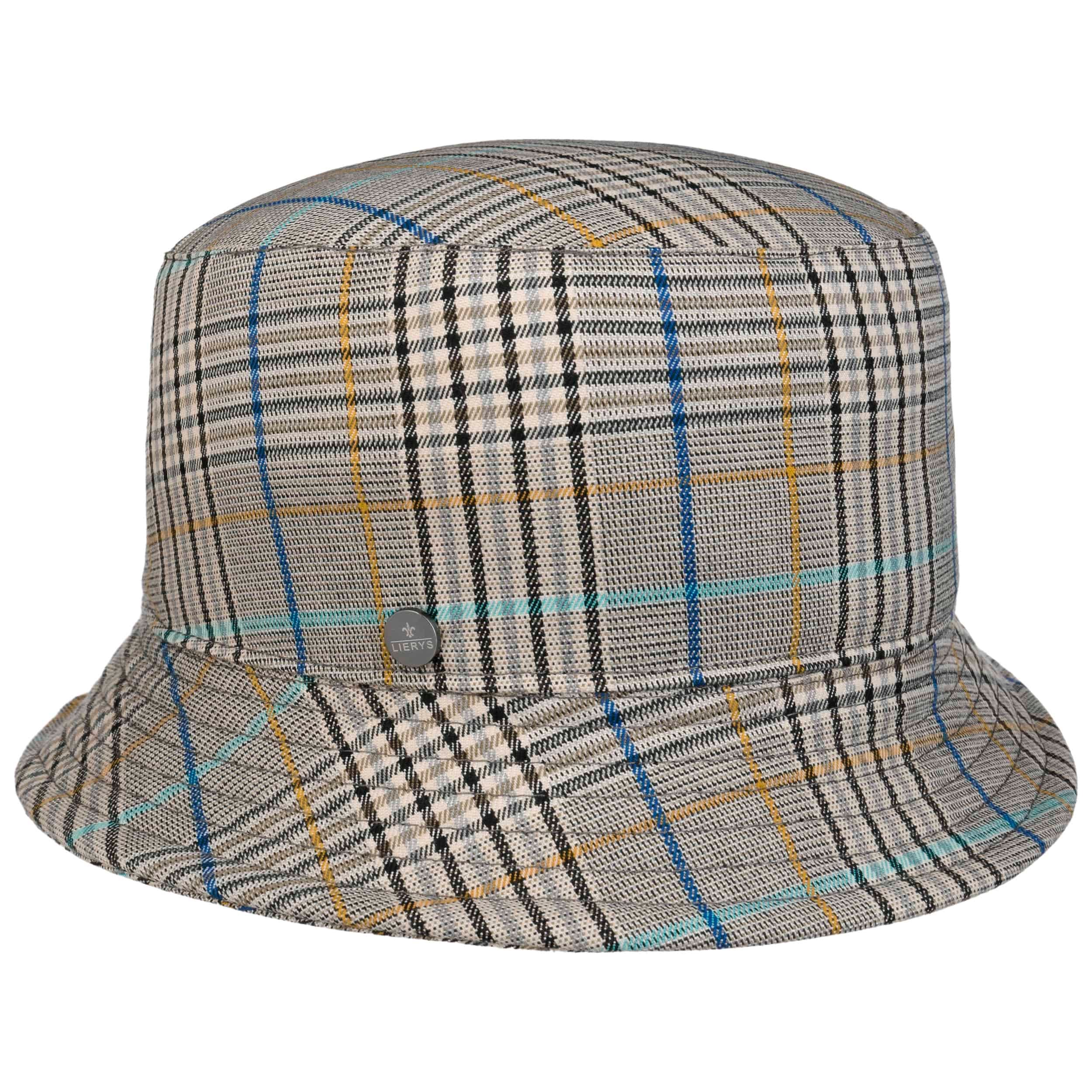 Tarragona Check Cloth Hat by Lierys - £53.95
