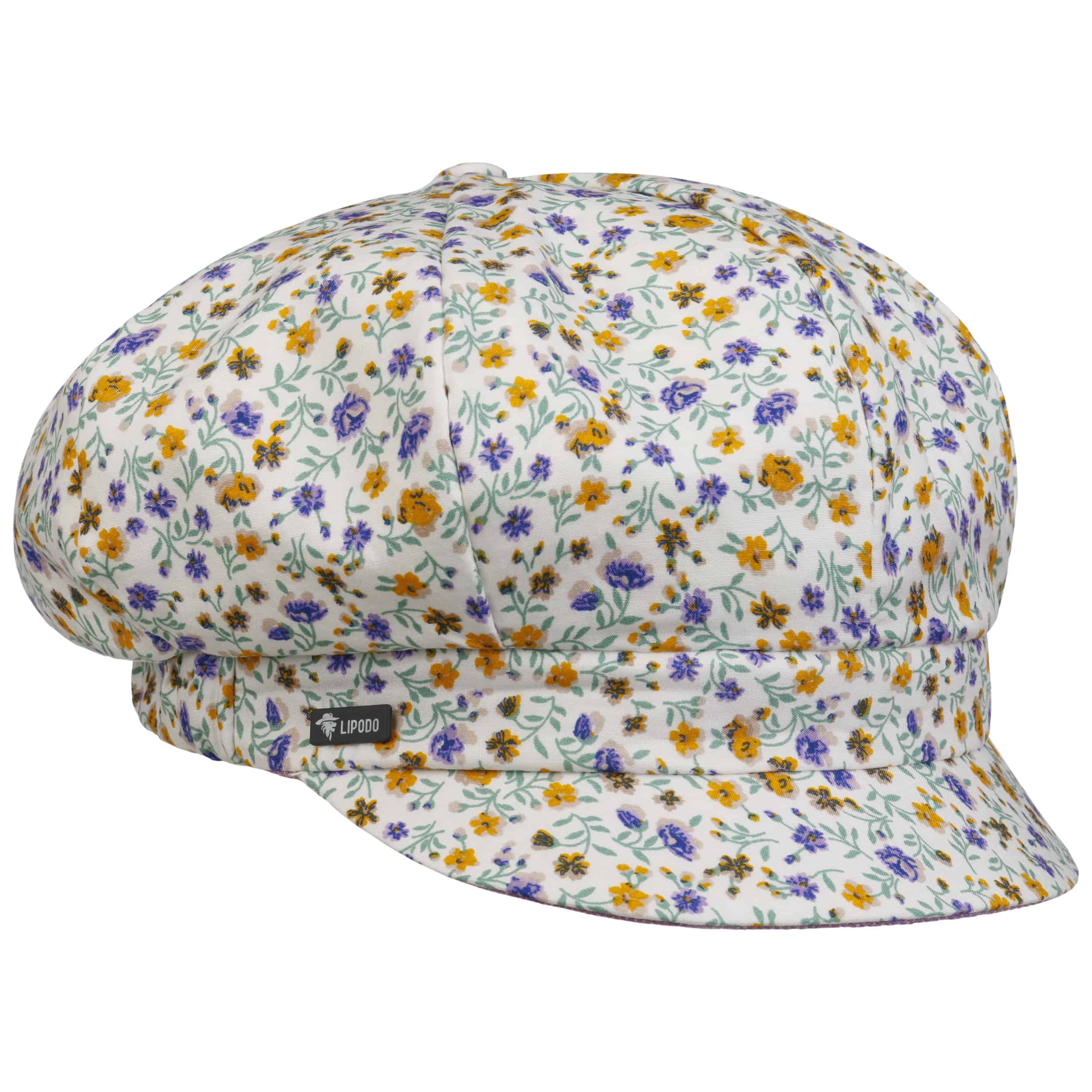 Tasja Millefleurs Newsboy Cap by Lipodo - £36.95
