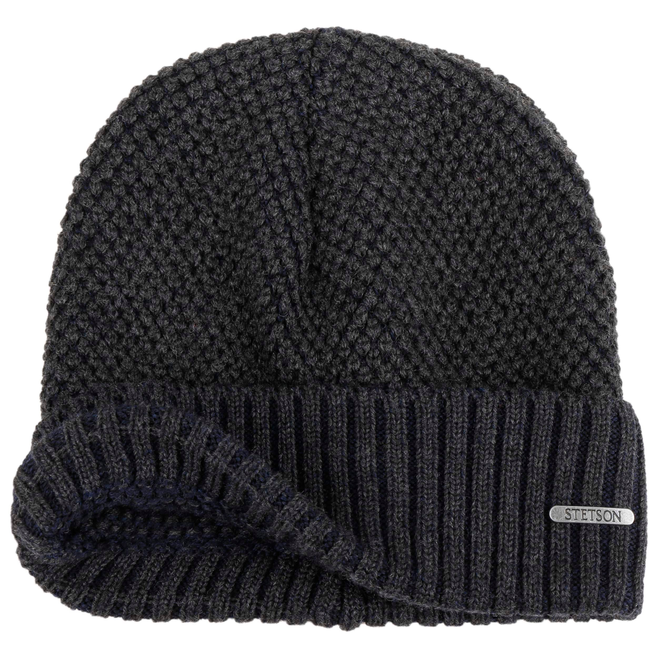 Tevida Merino Beanie With Cuff by Stetson - £79.00