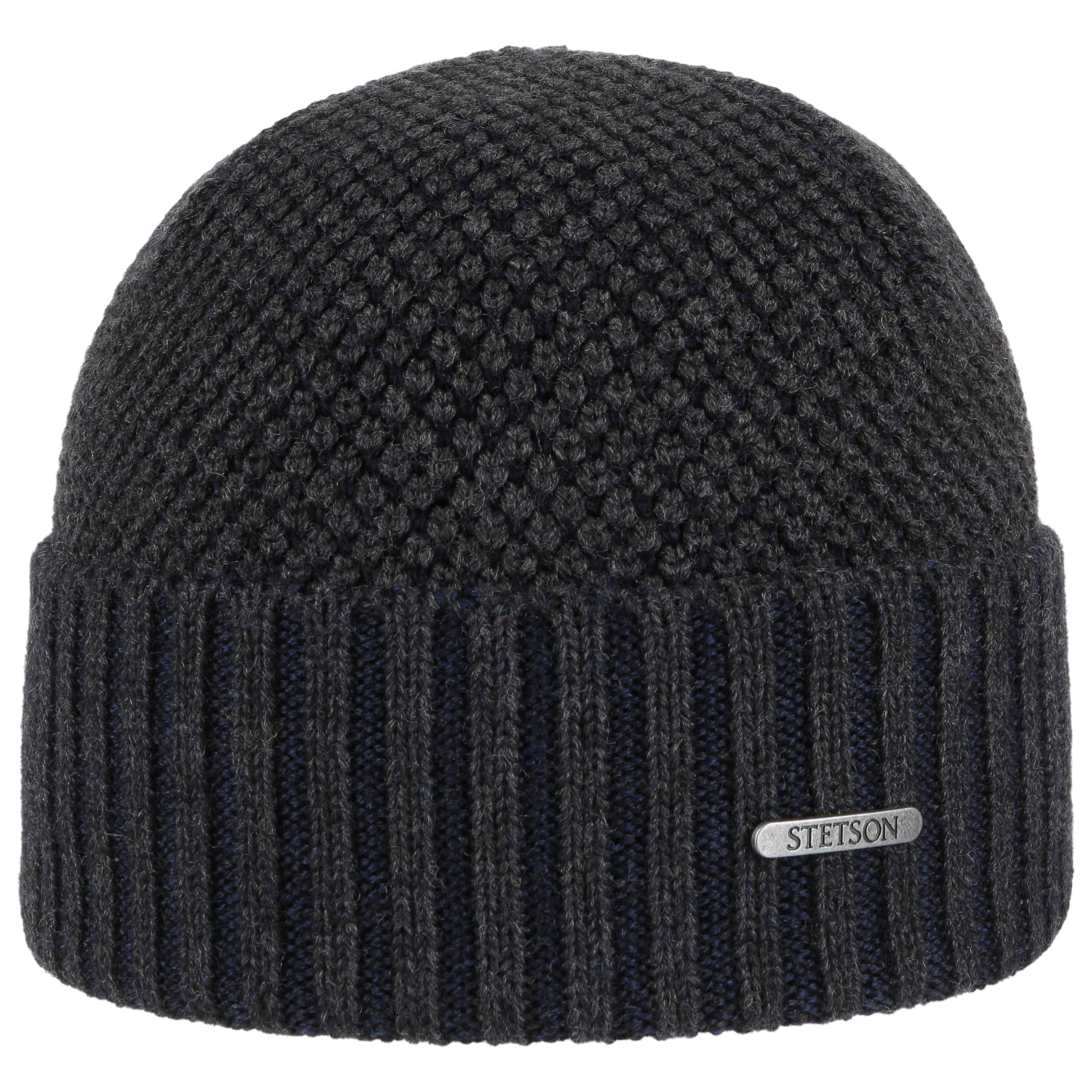 Tevida Merino Beanie With Cuff by Stetson - £79.00