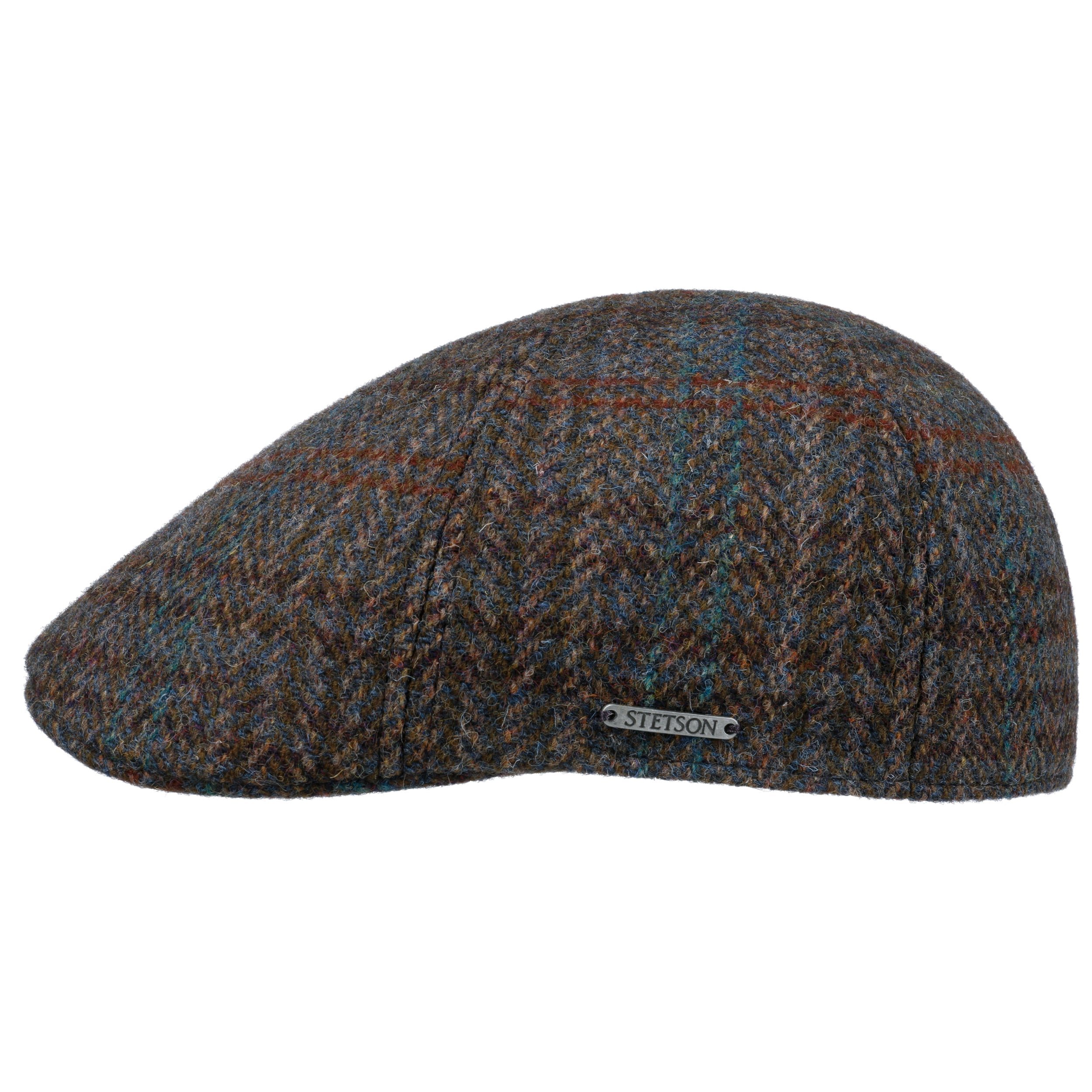 Texas Classic Harris Tweed Flat Cap by Stetson - £79.00