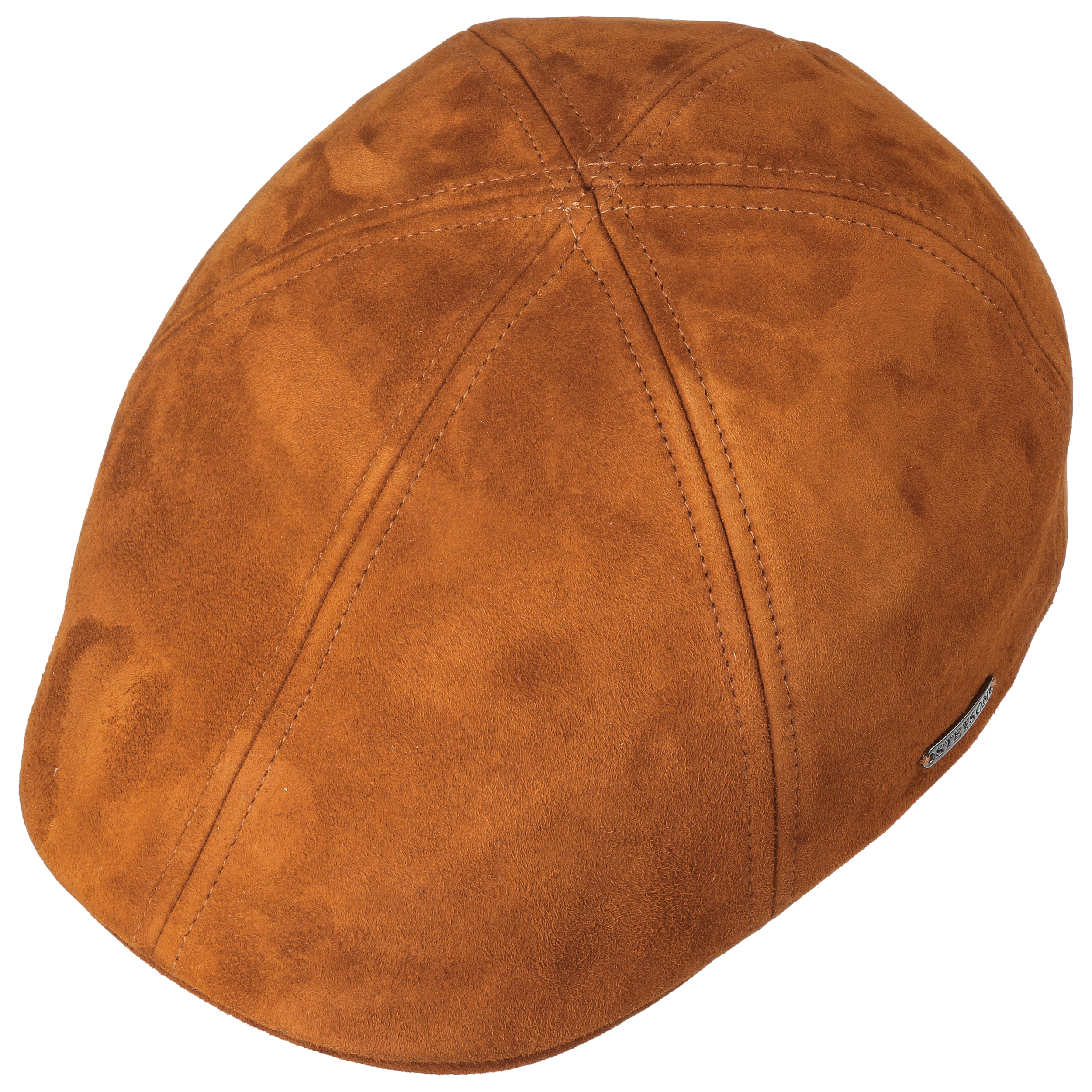 Texas Goat Suede Flat Cap by Stetson - £149.00