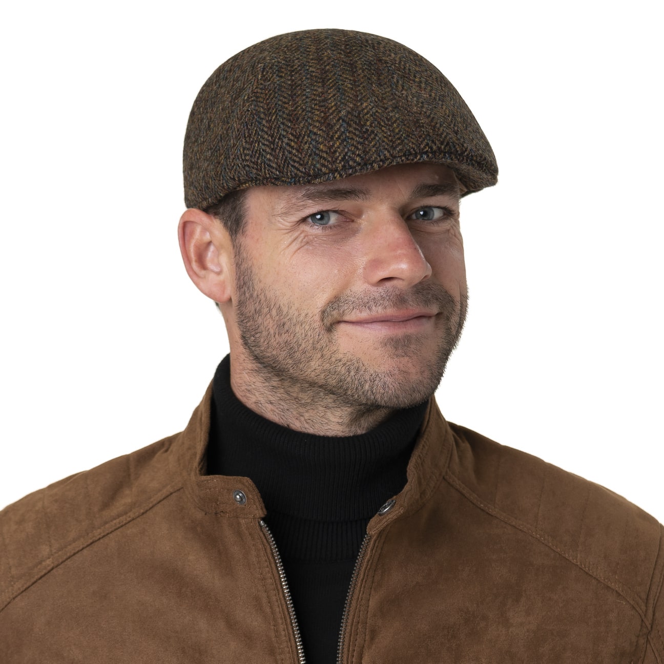 Texas Harris Tweed Flat Cap by Stetson - £75.45