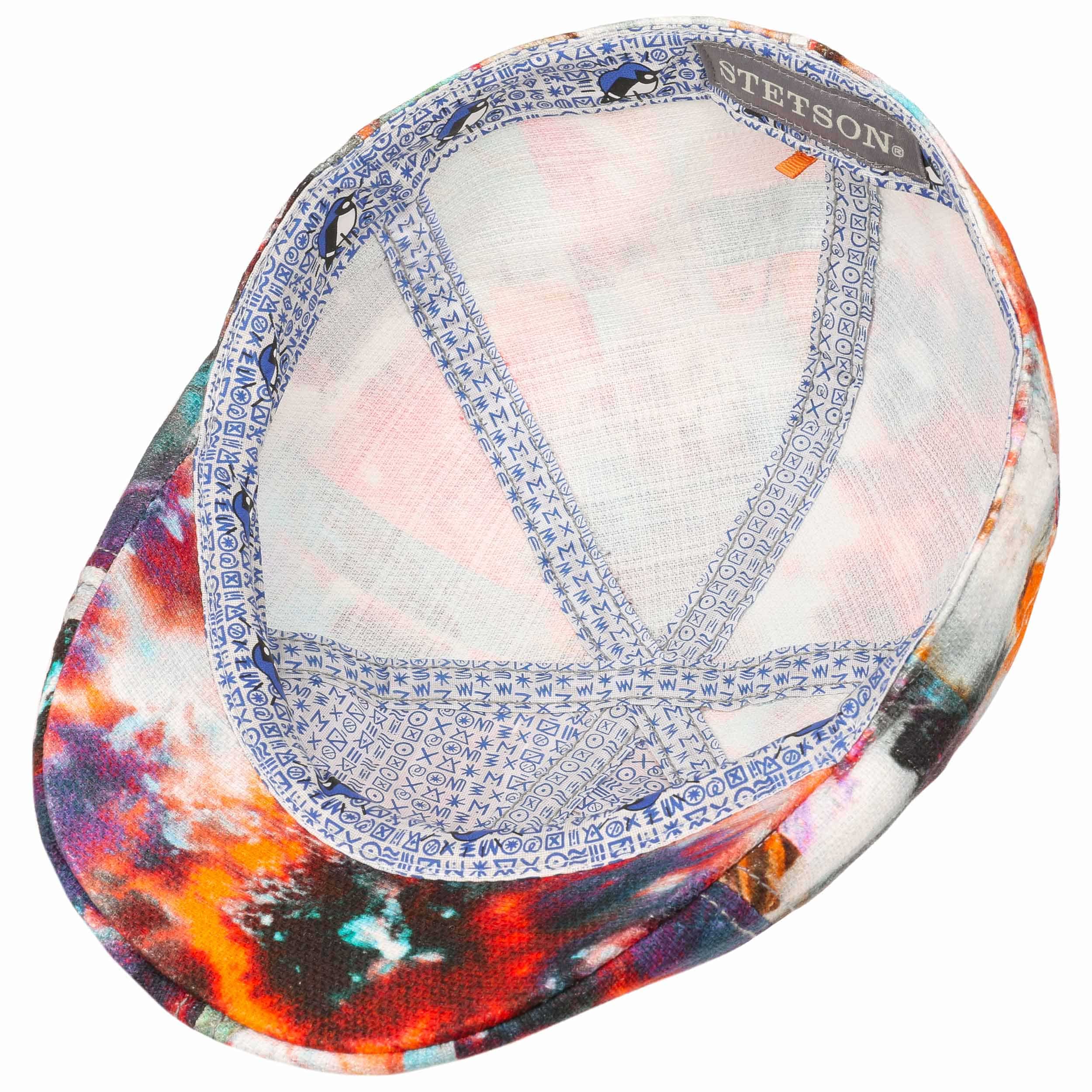 Texas Multicolour Flat Cap by Stetson - £69.00