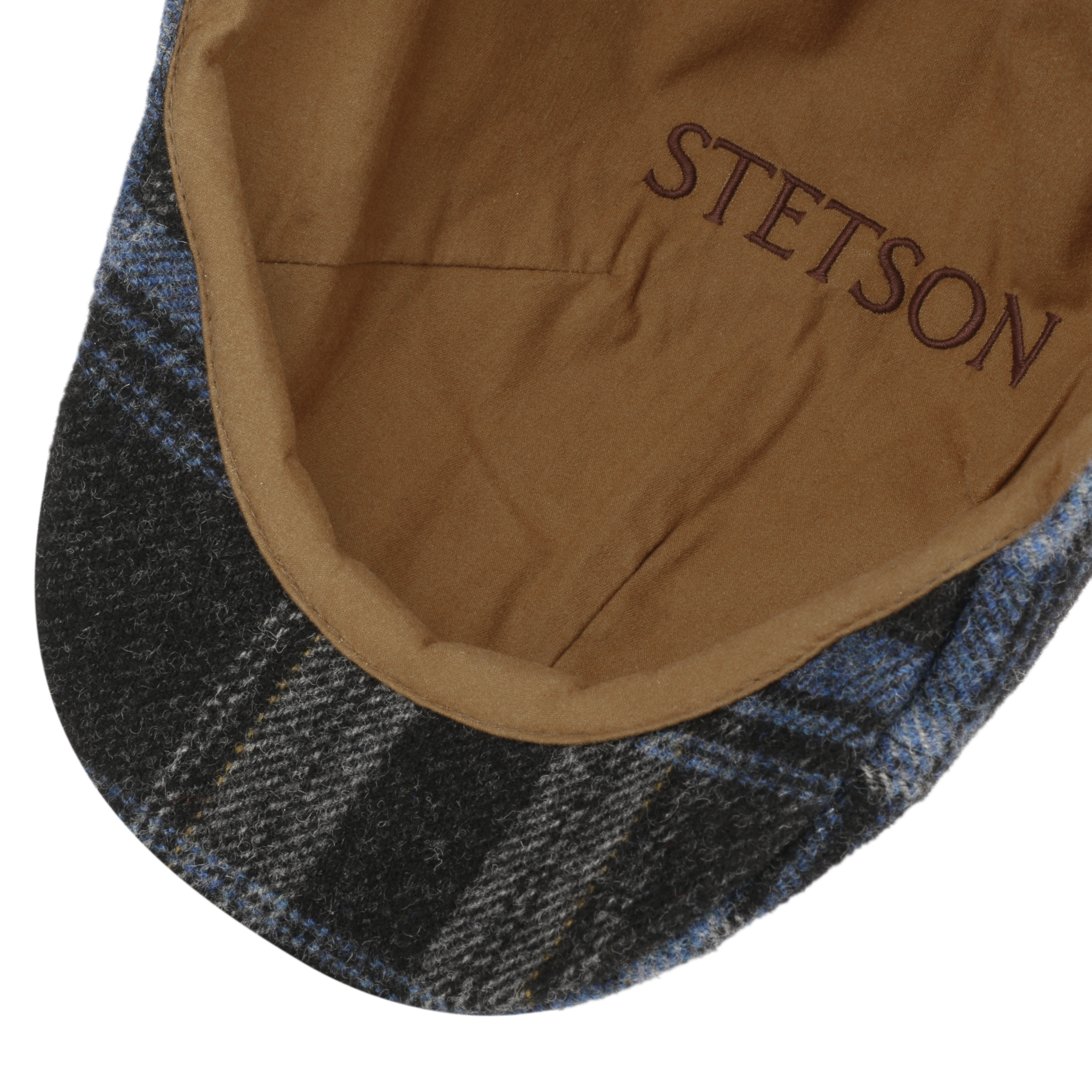 Texas Shadow Plaid Flat Cap by Stetson --> Shop Hats, Beanies & Caps ...