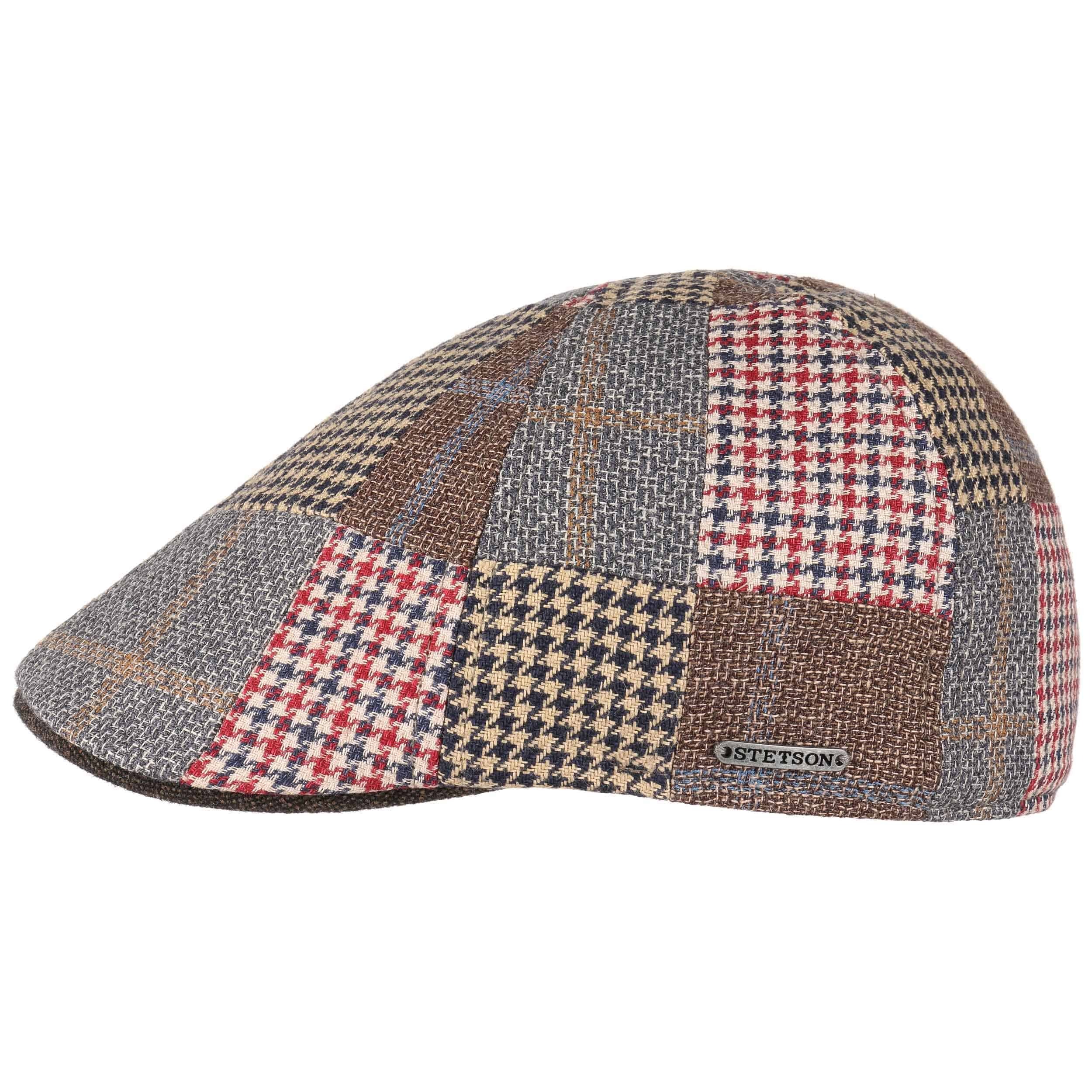 Texas Tecopa Patchwork Flat Cap by Stetson - £59.00