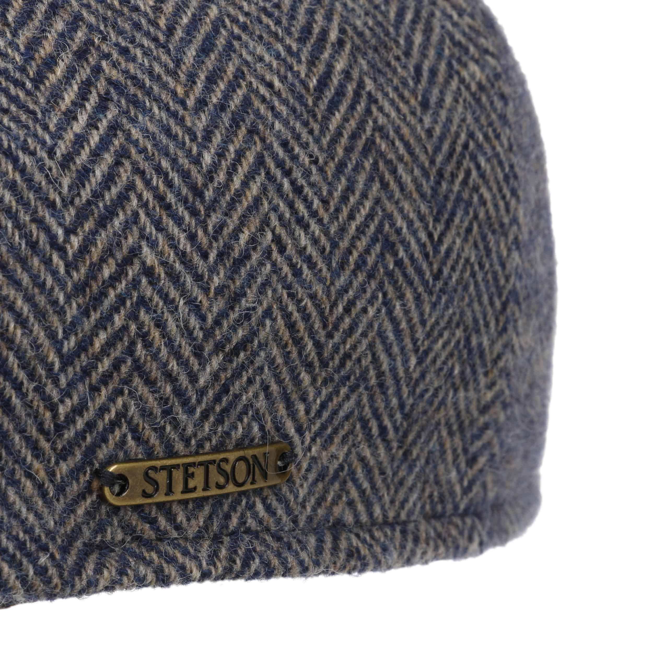 Texas Wool Herringbone Cap by Stetson - £89.00